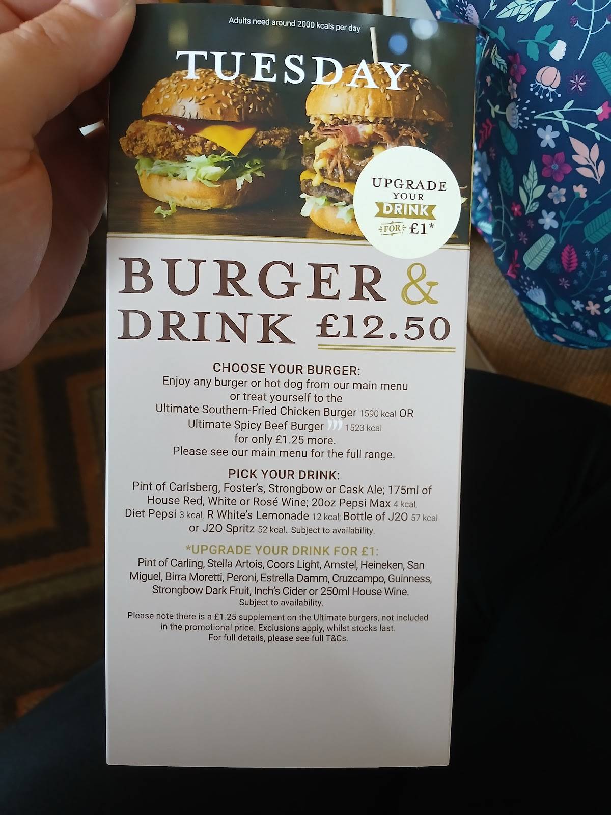 Menu at Hotel Penwig pub & bar, New Quay
