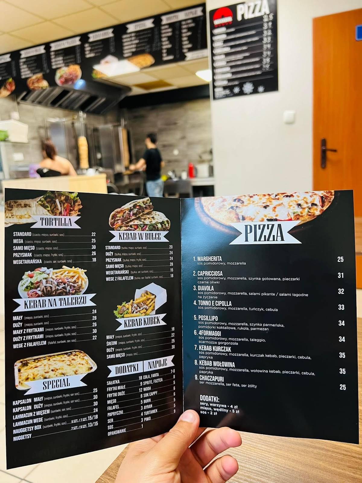 Menu at ISTANBUL Kebab&Pizza restaurant, Praszka