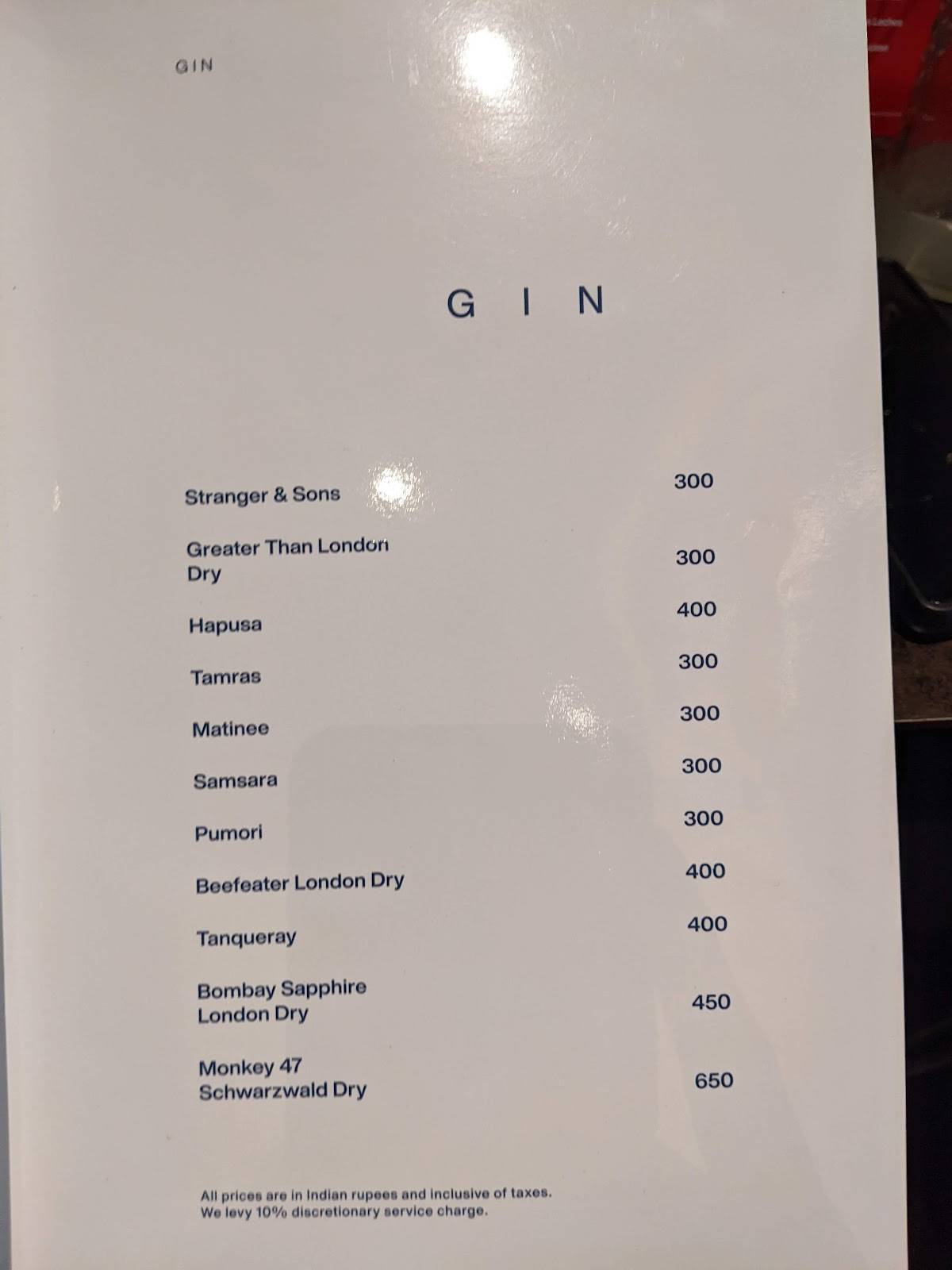 Menu at JAMMING GOAT 3.0, Bengaluru, Outer Ring Rd