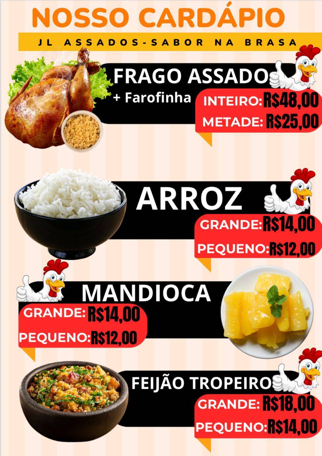 Menu em JL Assados Sabor na Brasa restaurante, Goiânia