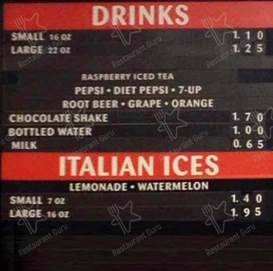Menu at Johnnie's Beef restaurant, Arlington Heights, S Arlington ...