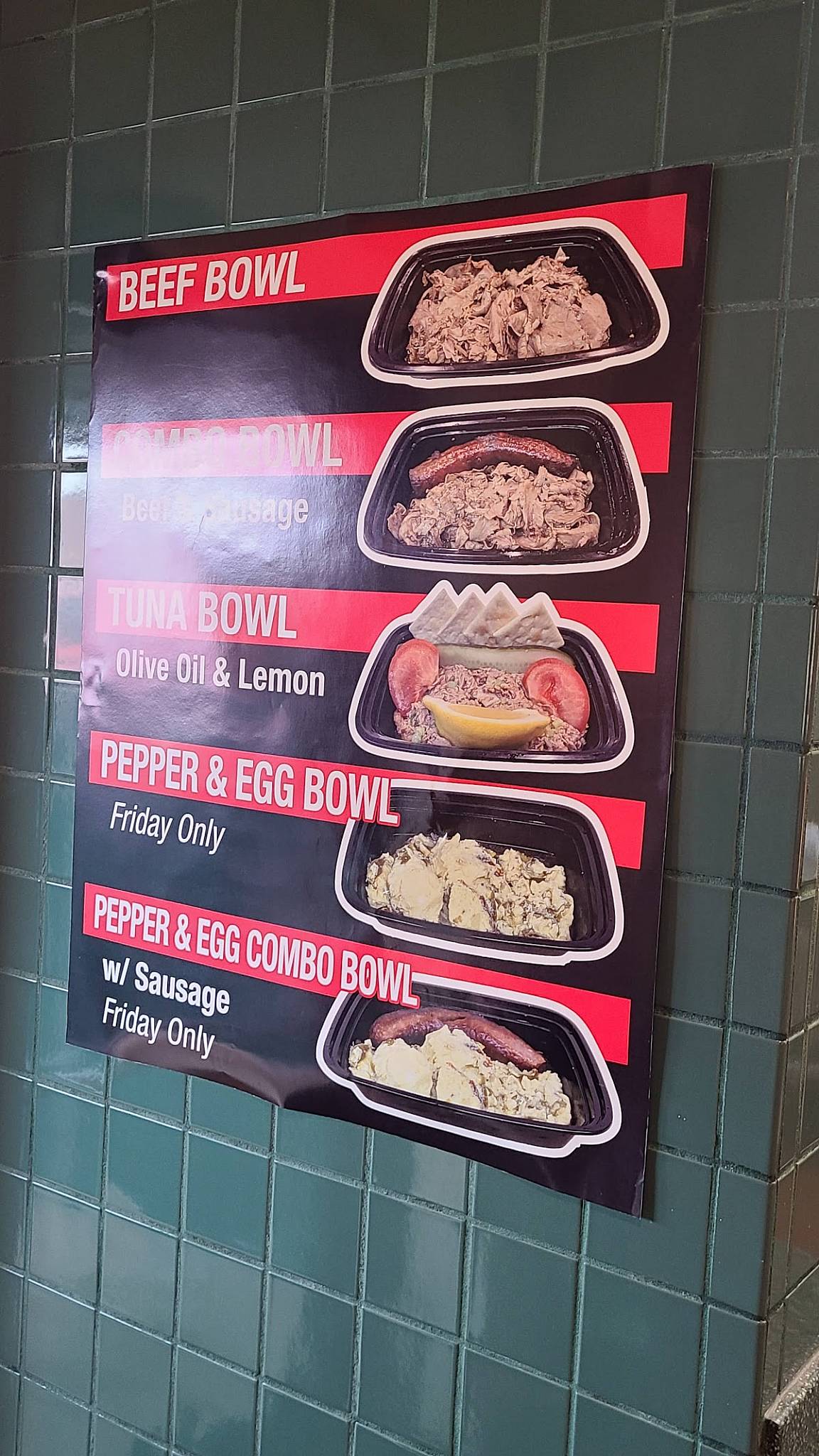Menu at Johnnie's Beef restaurant, Arlington Heights, S Arlington ...