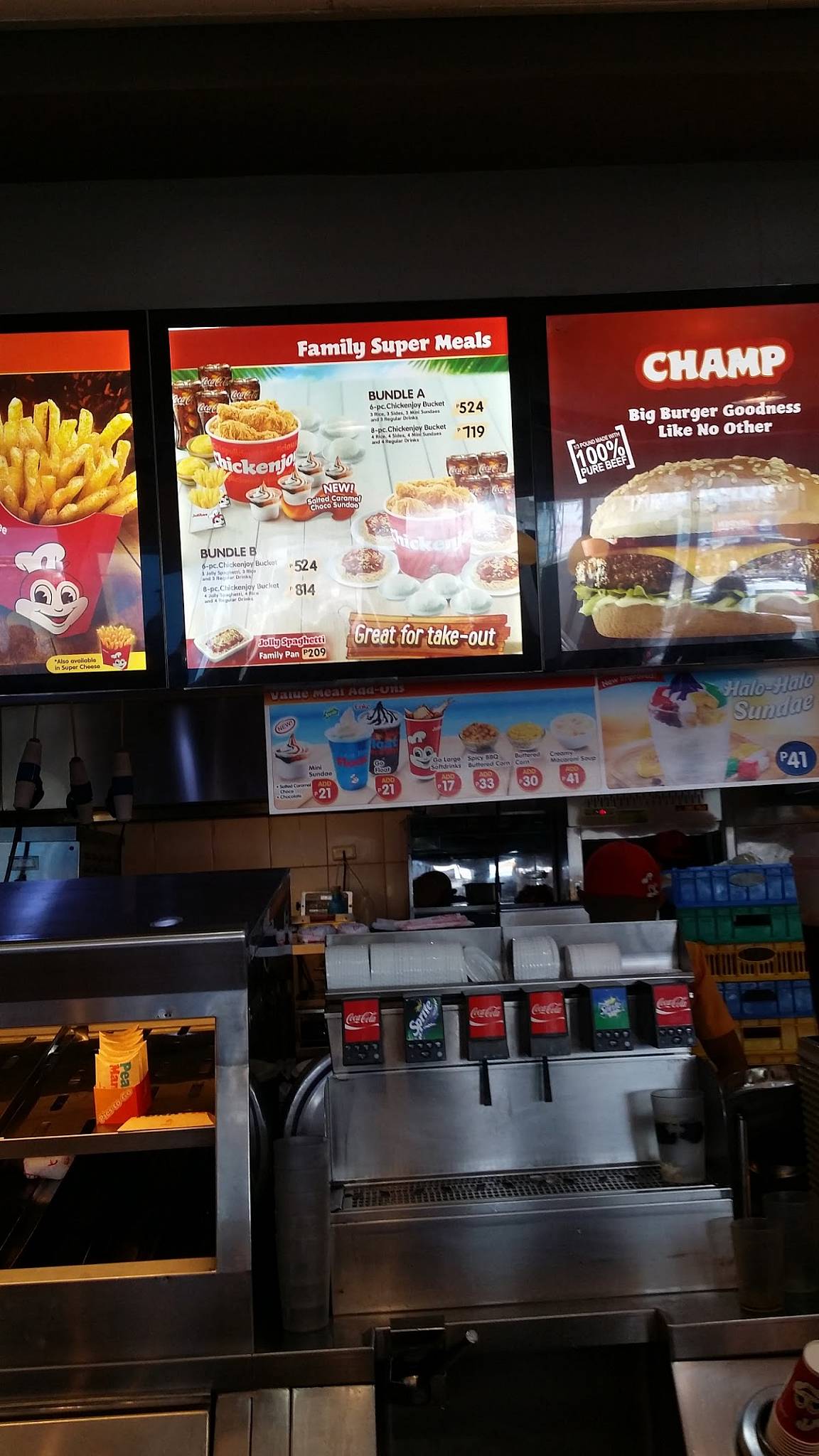 Menu at Jollibee Ipil restaurant, Ipil, QHJM+3M8