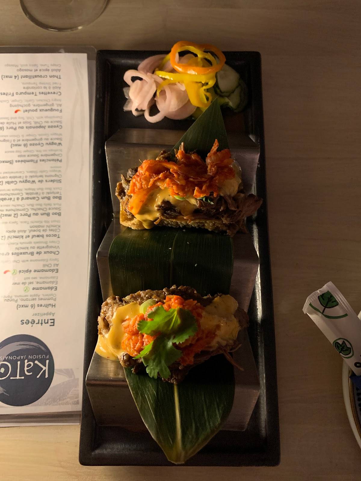 Menu at KaTO Restaurant - Sushis - Japanese Fusion Cuisine, Gatineau