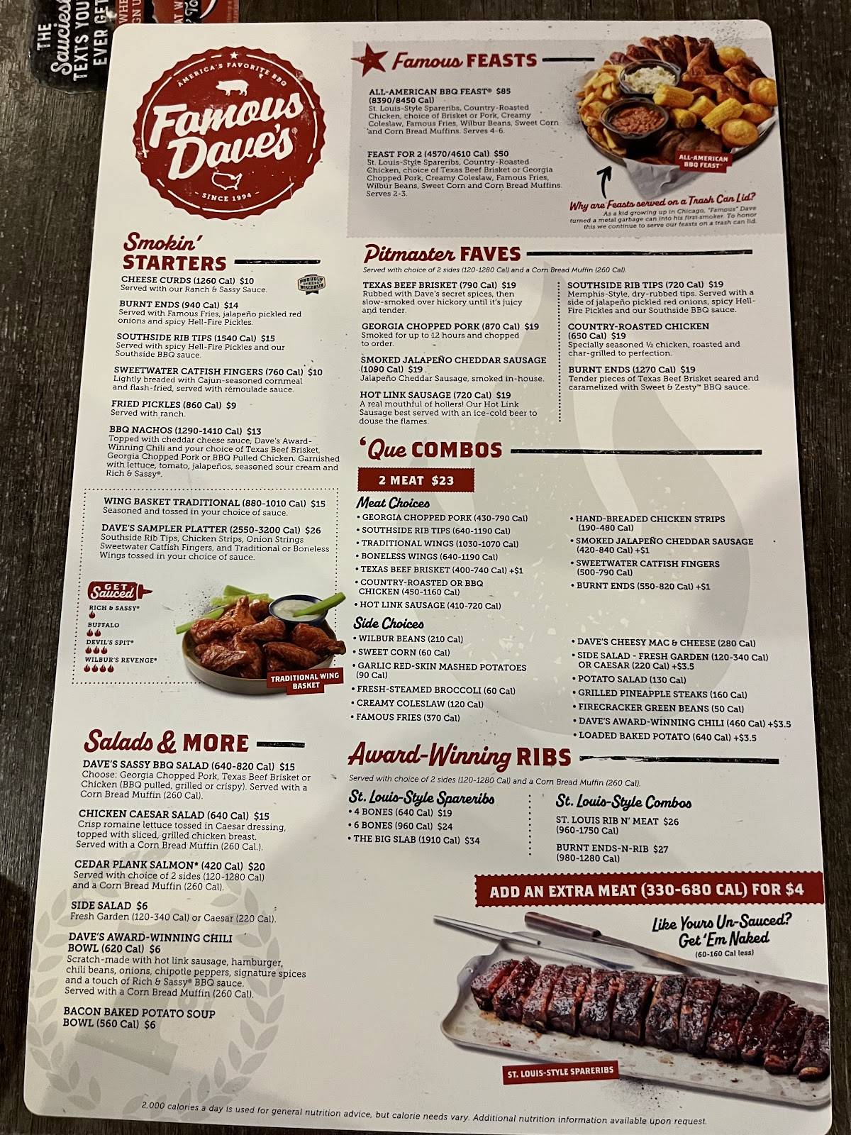 Menu at La Bodega Kitchen & Bar, Yuma