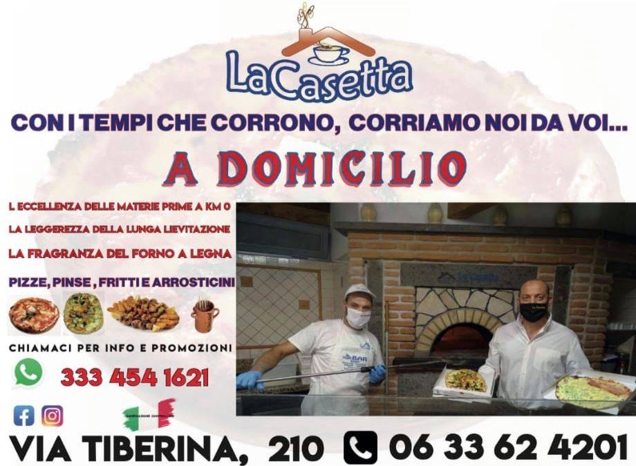 Menu da La Casetta ristorante, Roma, Via Tiberina