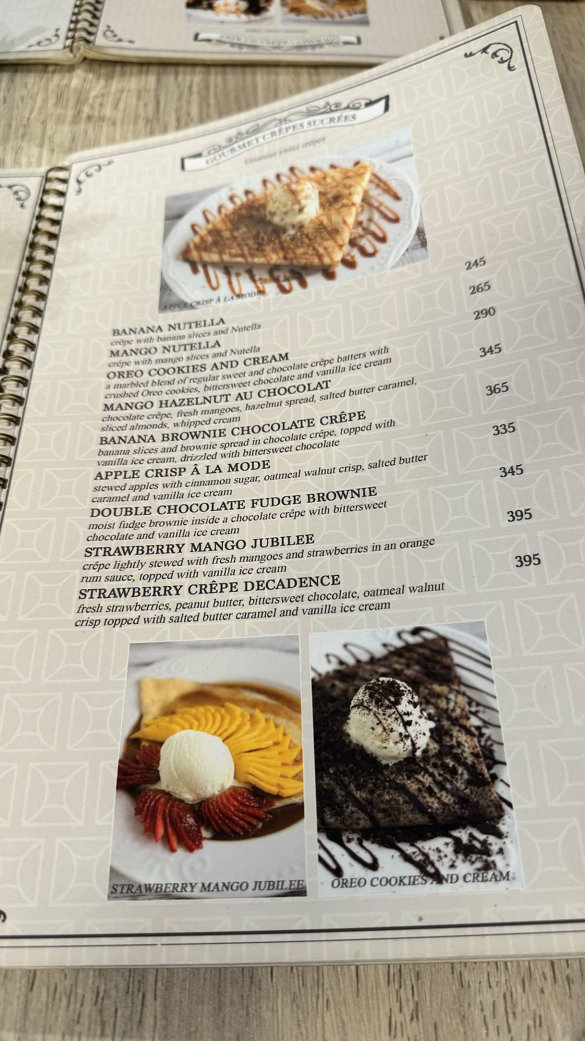 Menu at La Creperie - Ayala Malls Feliz restaurant, Pasig