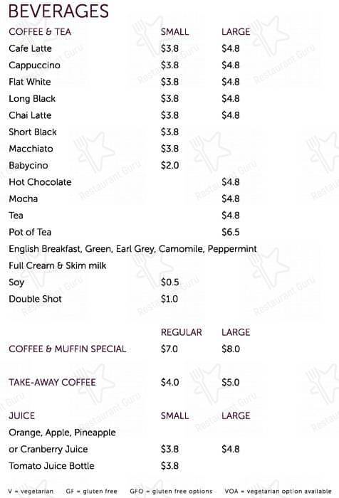 Menu at Largs Pier Hotel pub & bar, Largs Bay