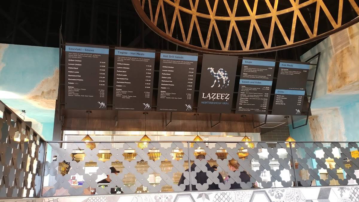Menu at Lazeez Mediterranean Grill Rolleston restaurant, Rolleston ...