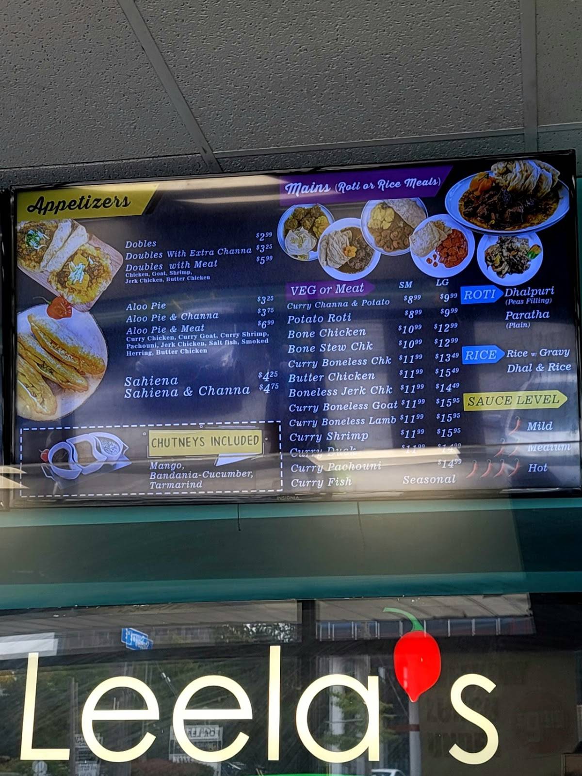Menu at Wicked Carib, Caribbean Food Culture restaurant, Toronto