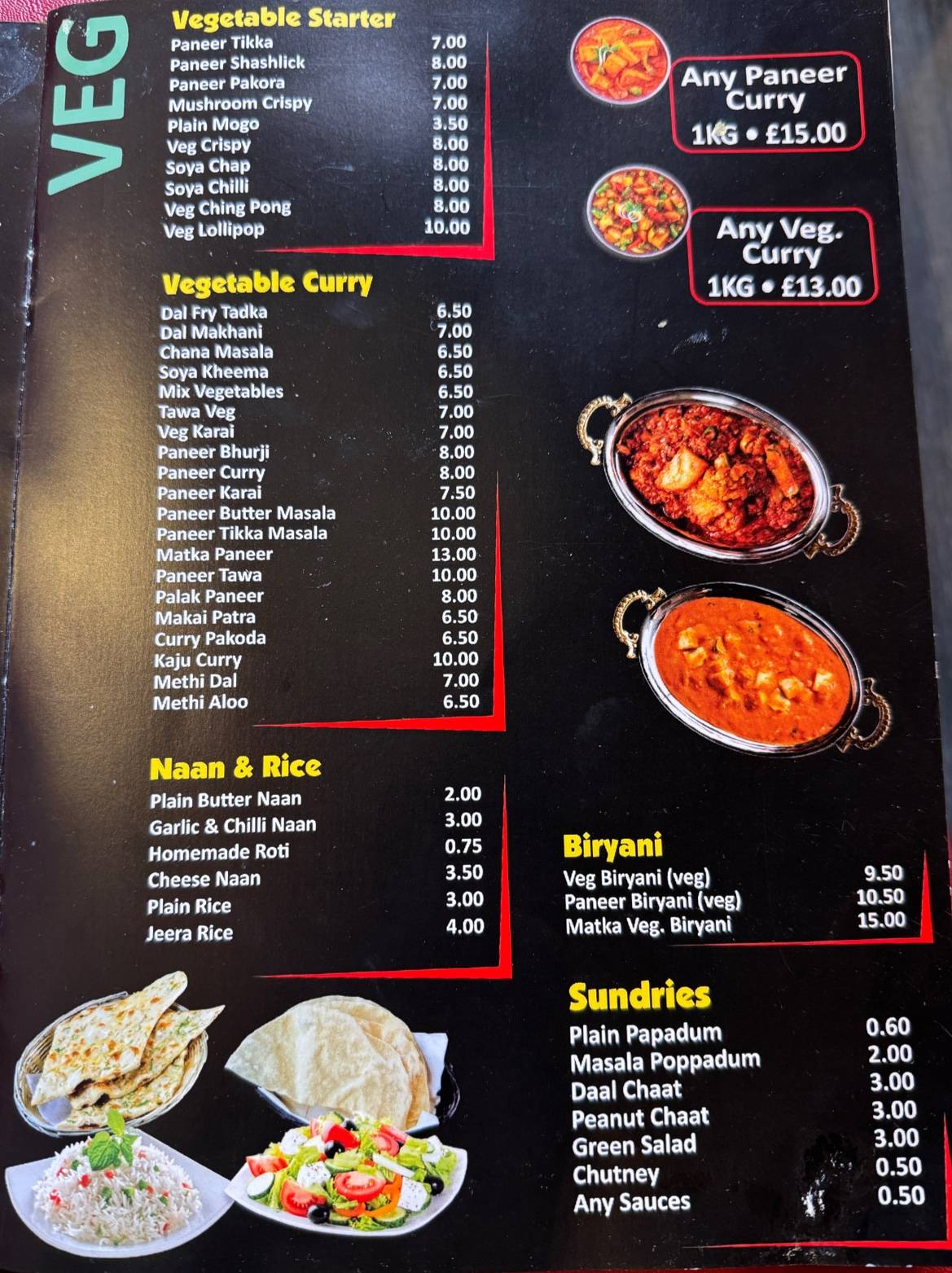 Menu at Kitchen 26 Family Bar and Restaurant, Leicester