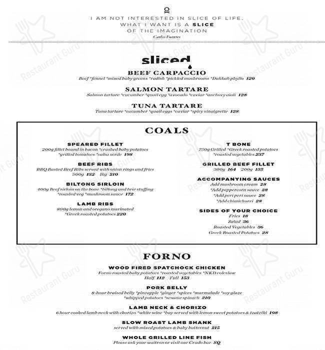 Menu at Life Grand Cafe Waterfall, Midrand, Waterfall Corner