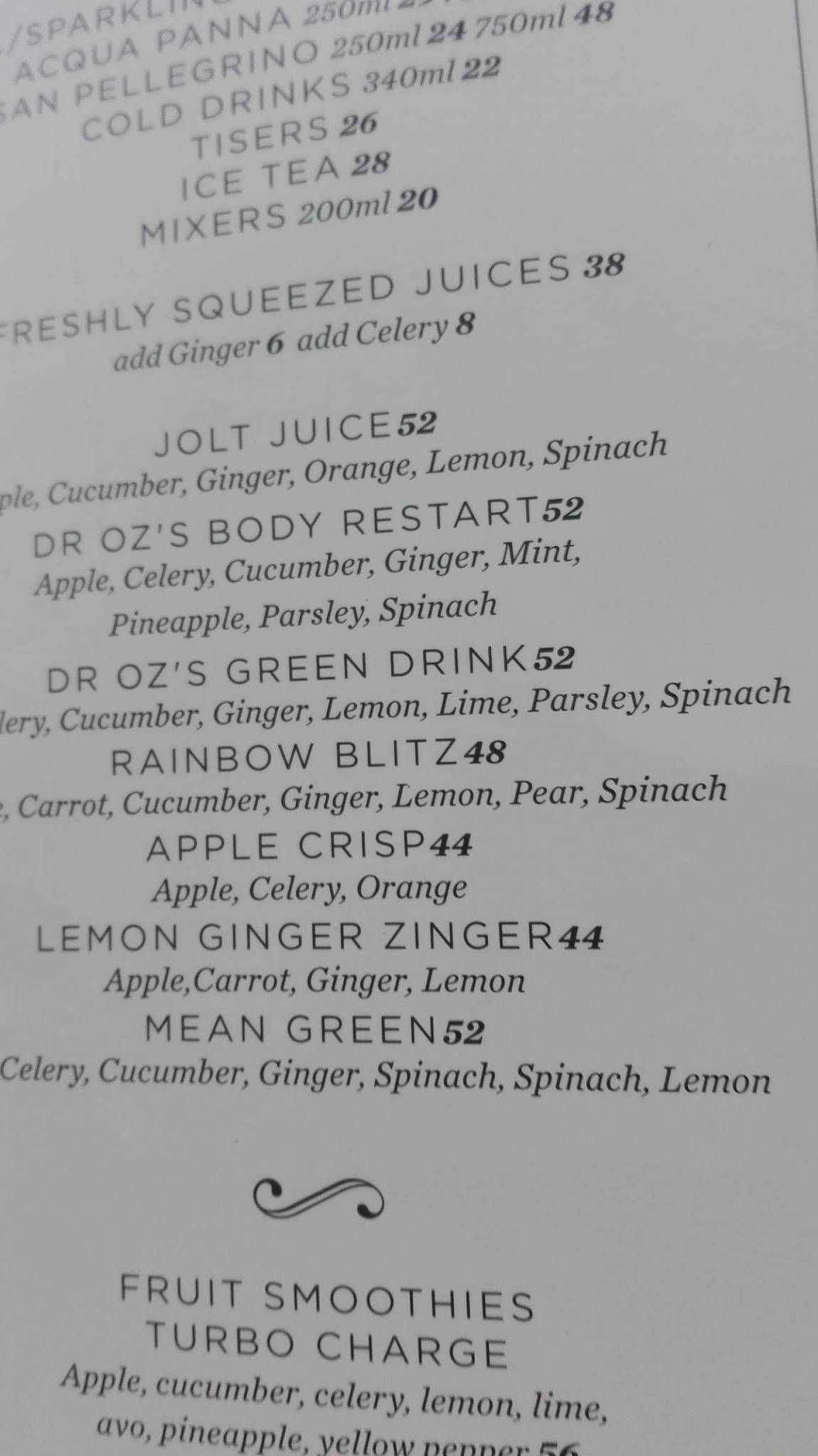 Menu at Life Grand Cafe Waterfall, Midrand, Waterfall Corner