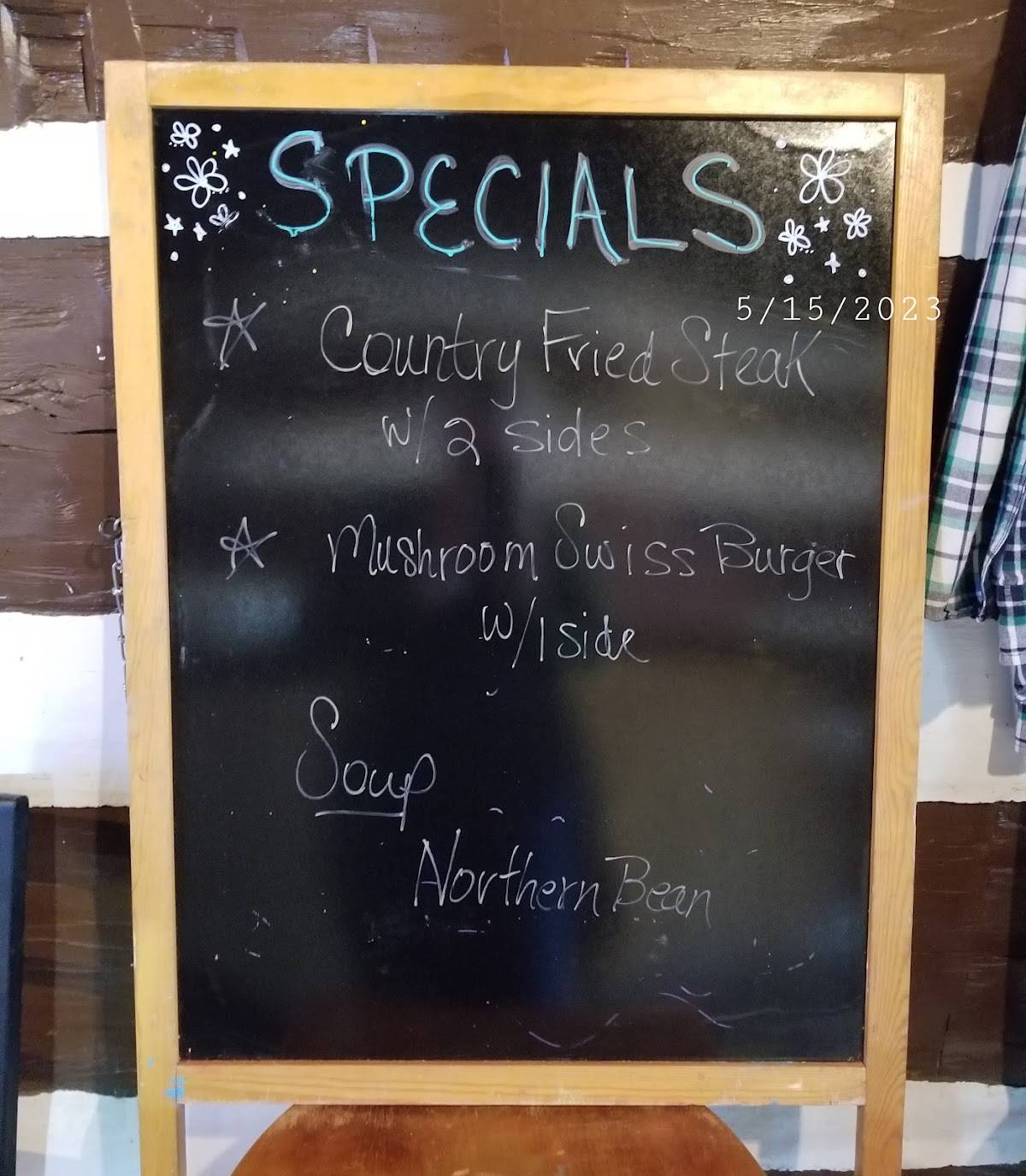 Menu at Log Cabin Inn steakhouse, Covington, 322 Madison Pike