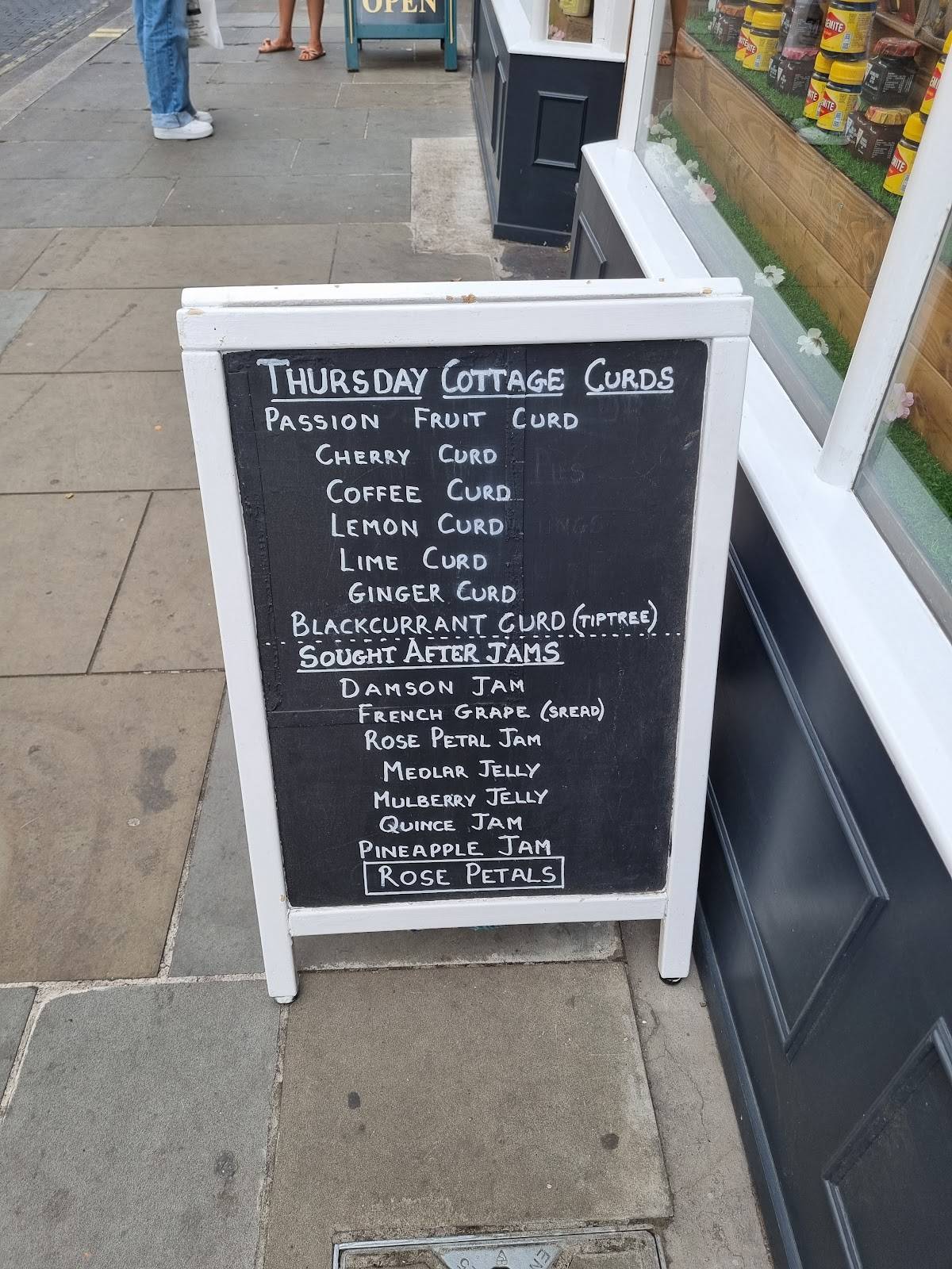 Menu at Paul Rothe & Son cafe, London