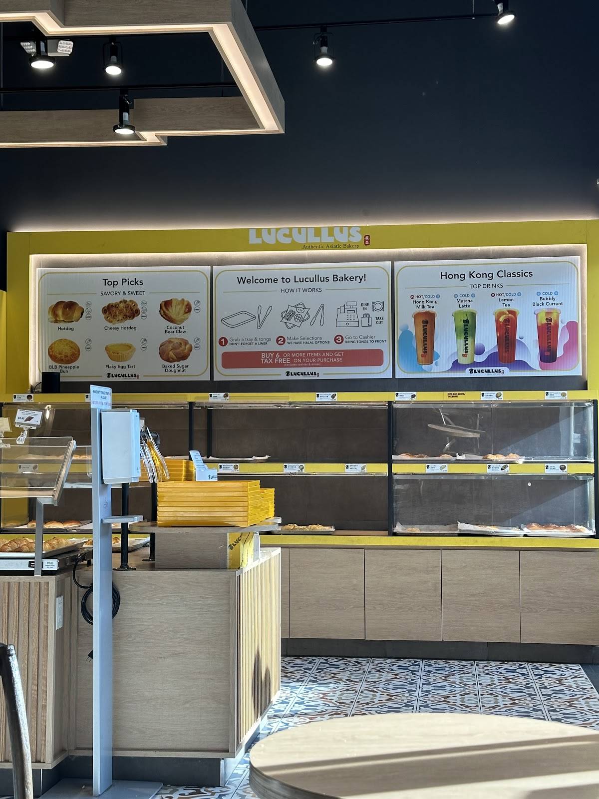 Menu au Lucullus Bakery, Halton Hills
