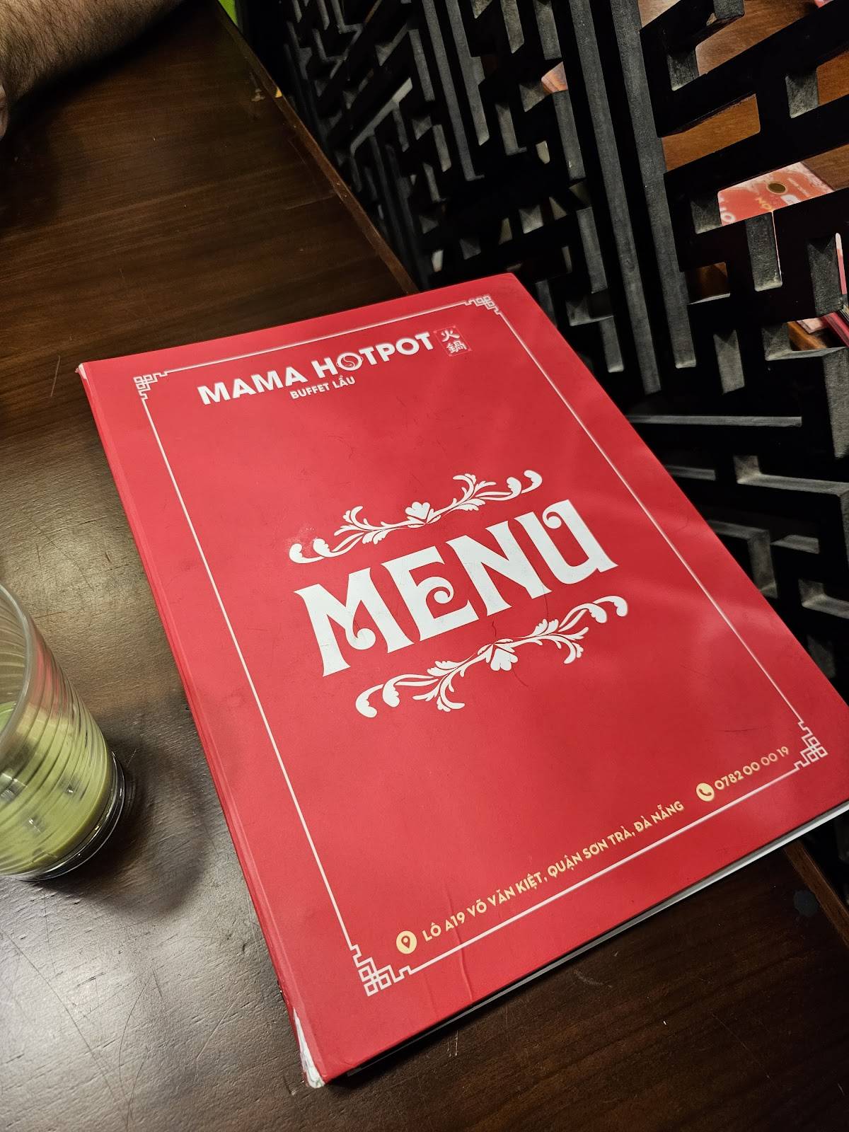 Menu at MAMA HOT POT Buffet restaurant, Da Nang, 19A Võ Văn Kiệt