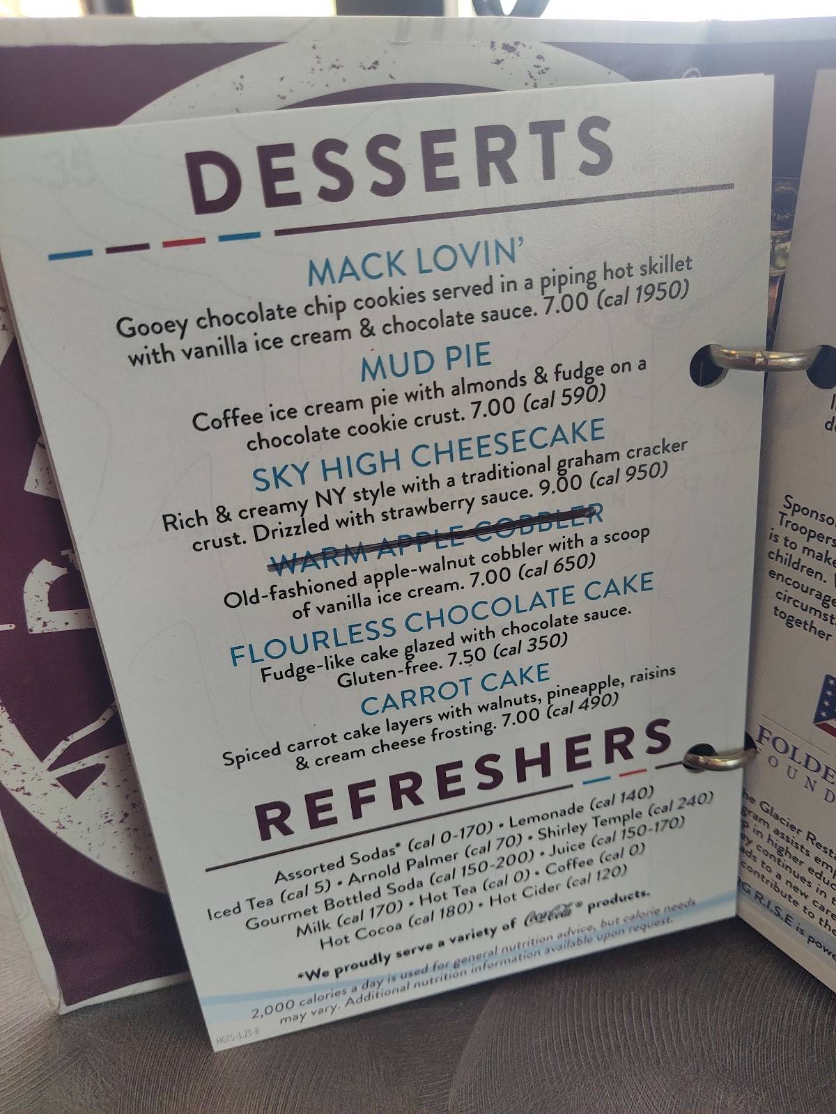 Menu at MacKenzie River Pizza Co. pizzeria, Billings, 405 Main St