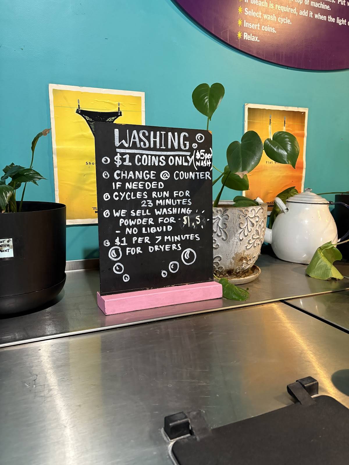 Menu at Machine Laundry Cafe, Battery Point
