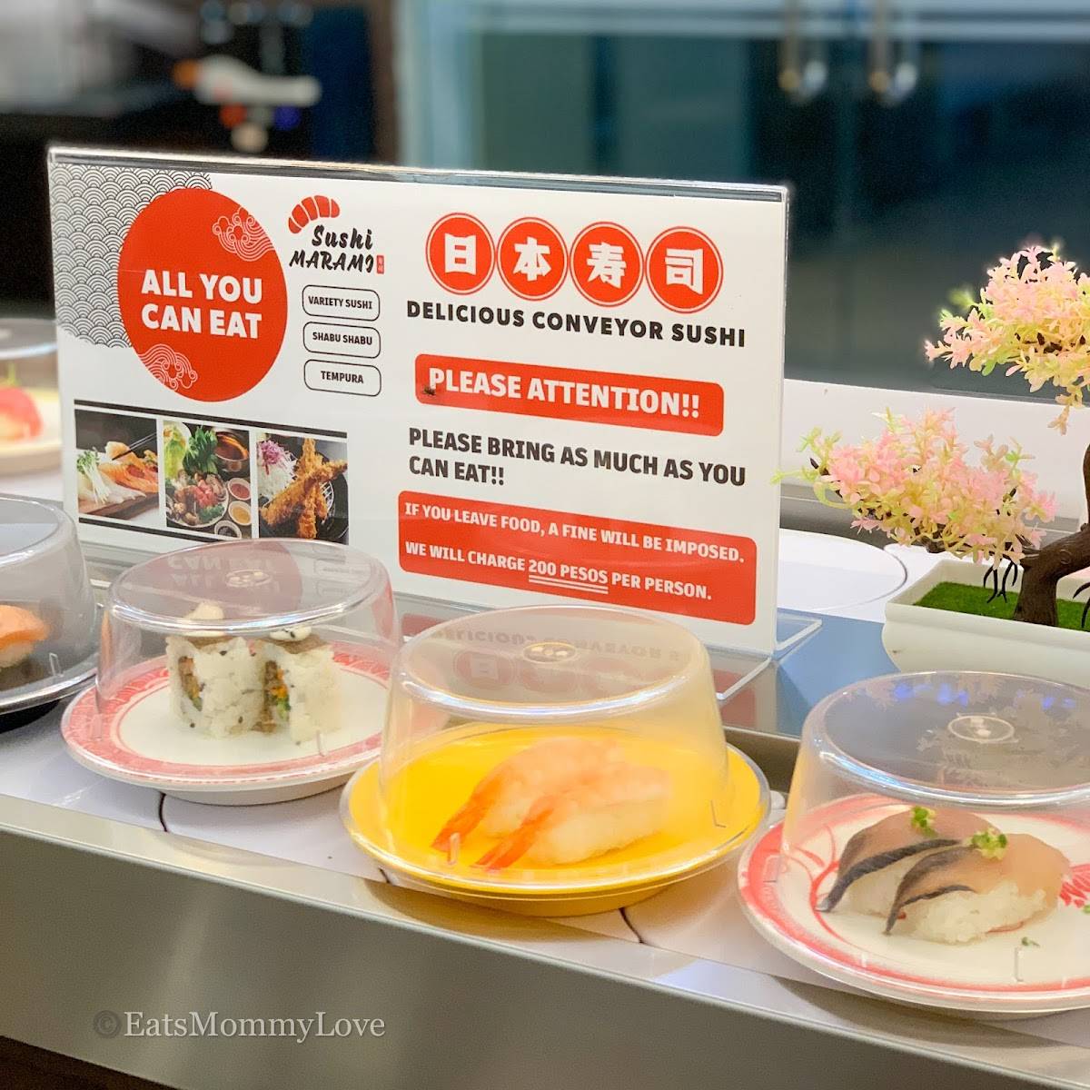 Menu at Sushi Marami Buffet Unlimited Eat All You can restaurant, Makati