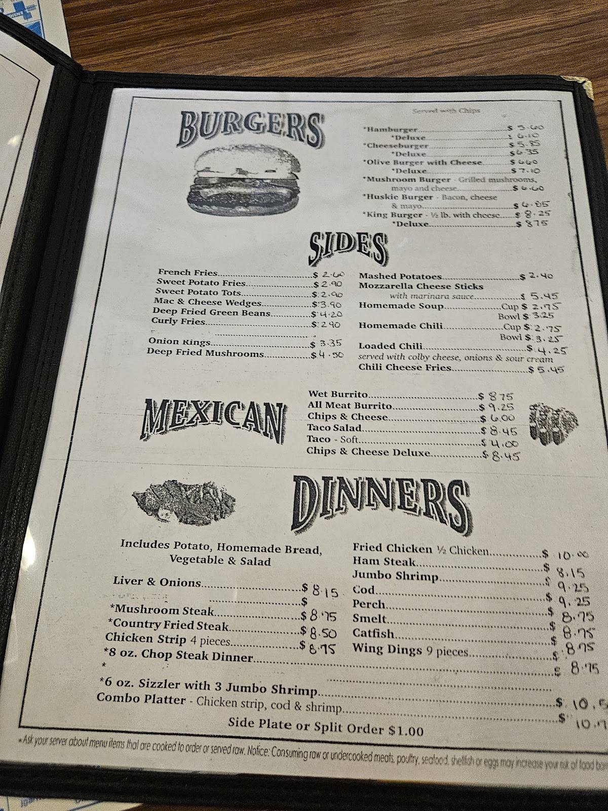 Menu at Margo's Family Restaurant, Greenville