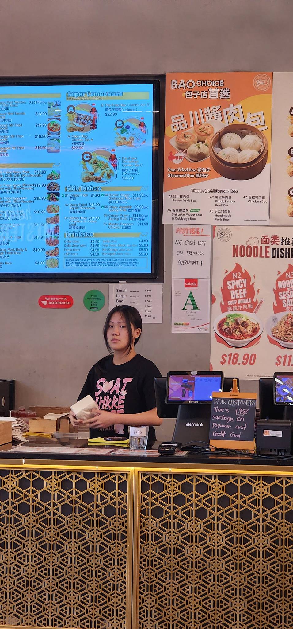 Carta del restaurante Master Bao Sylvia Park, Auckland