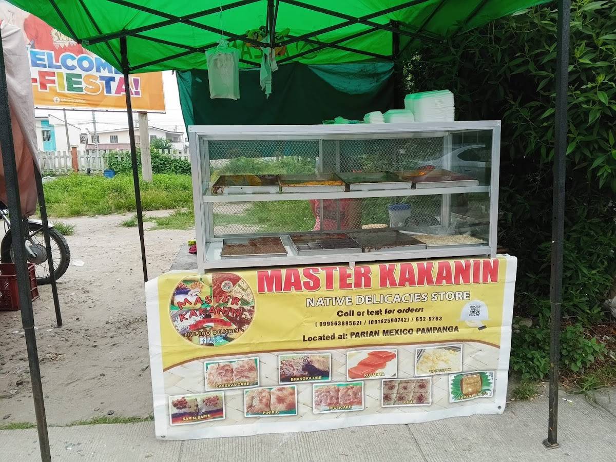 Menu at Master Kakanin Pinoy Delicacies, Mexico