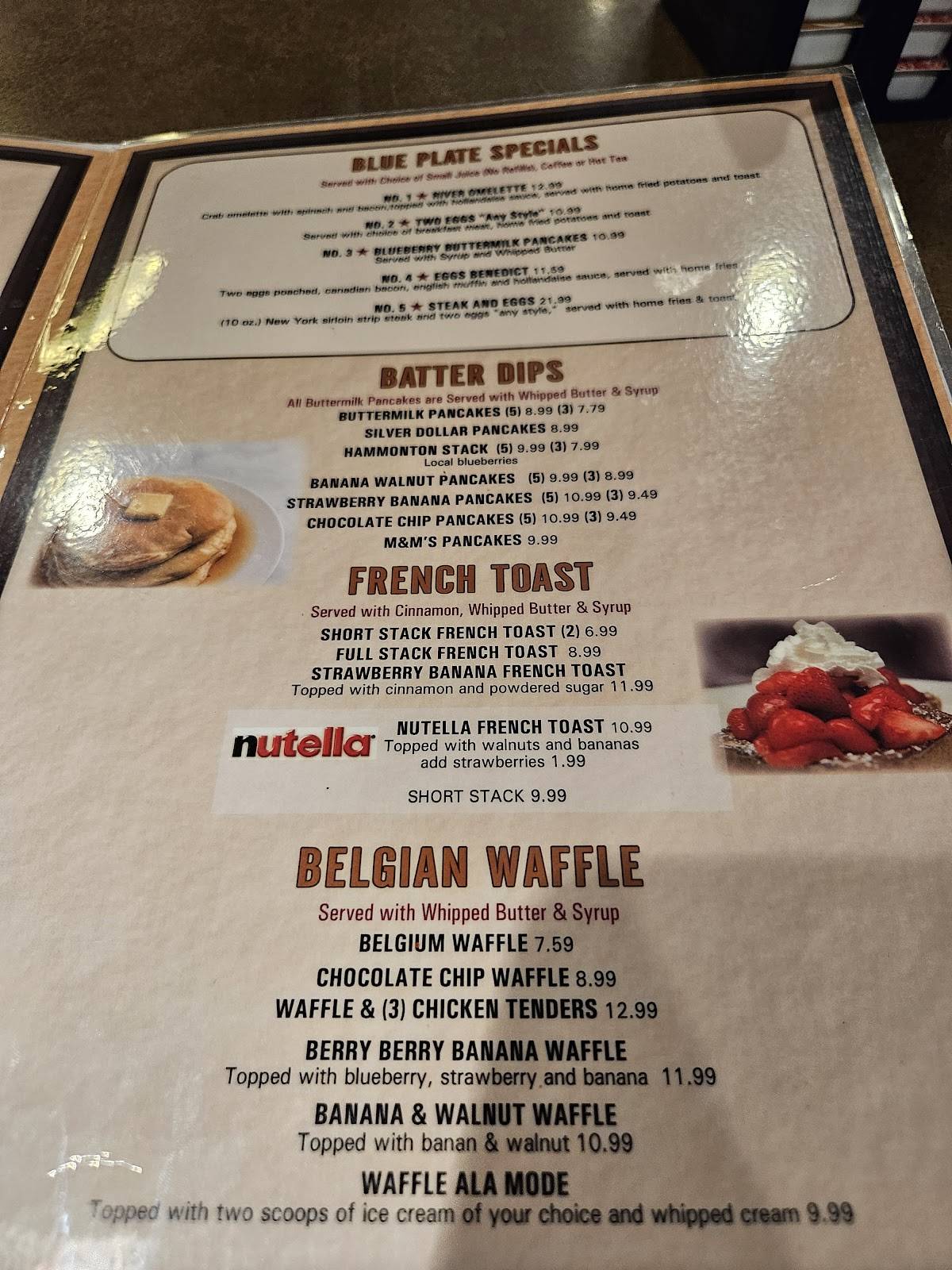 Menu at Maurice River Diner restaurant, Maurice River, NJ-47