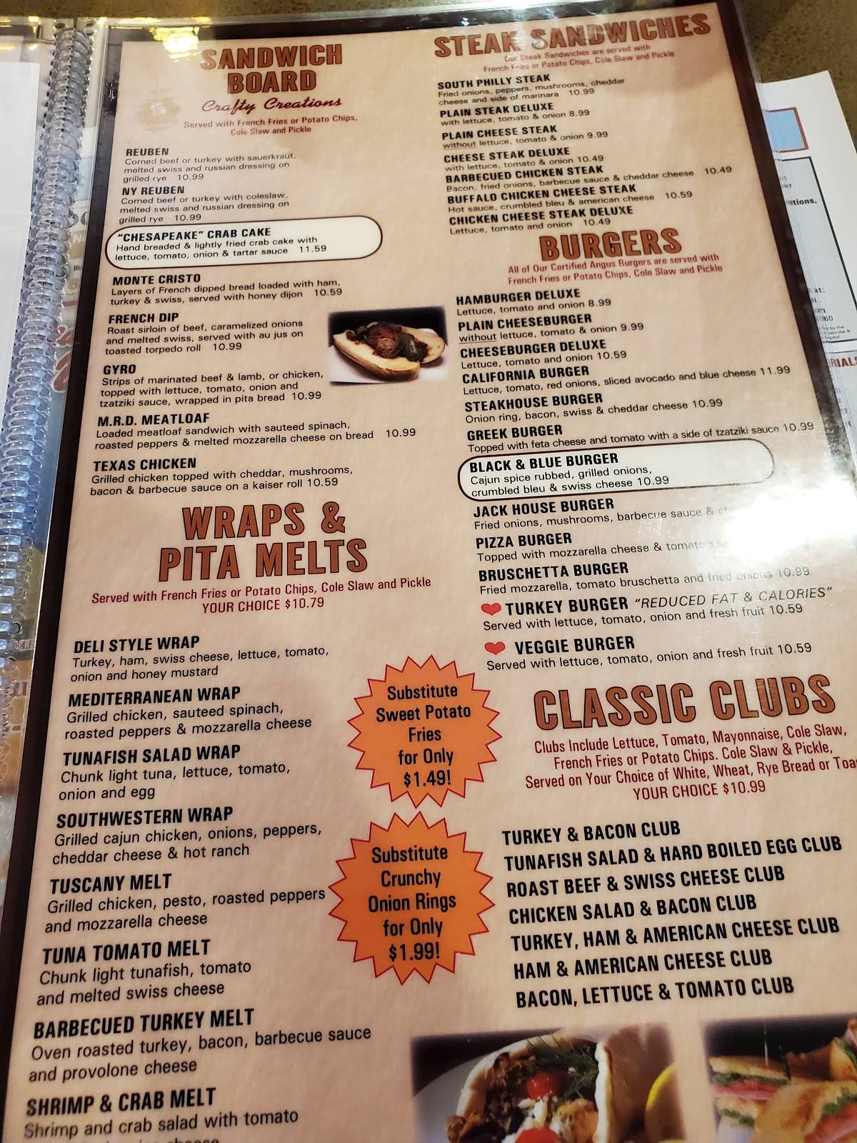 Menu at Maurice River Diner restaurant, Maurice River, NJ-47