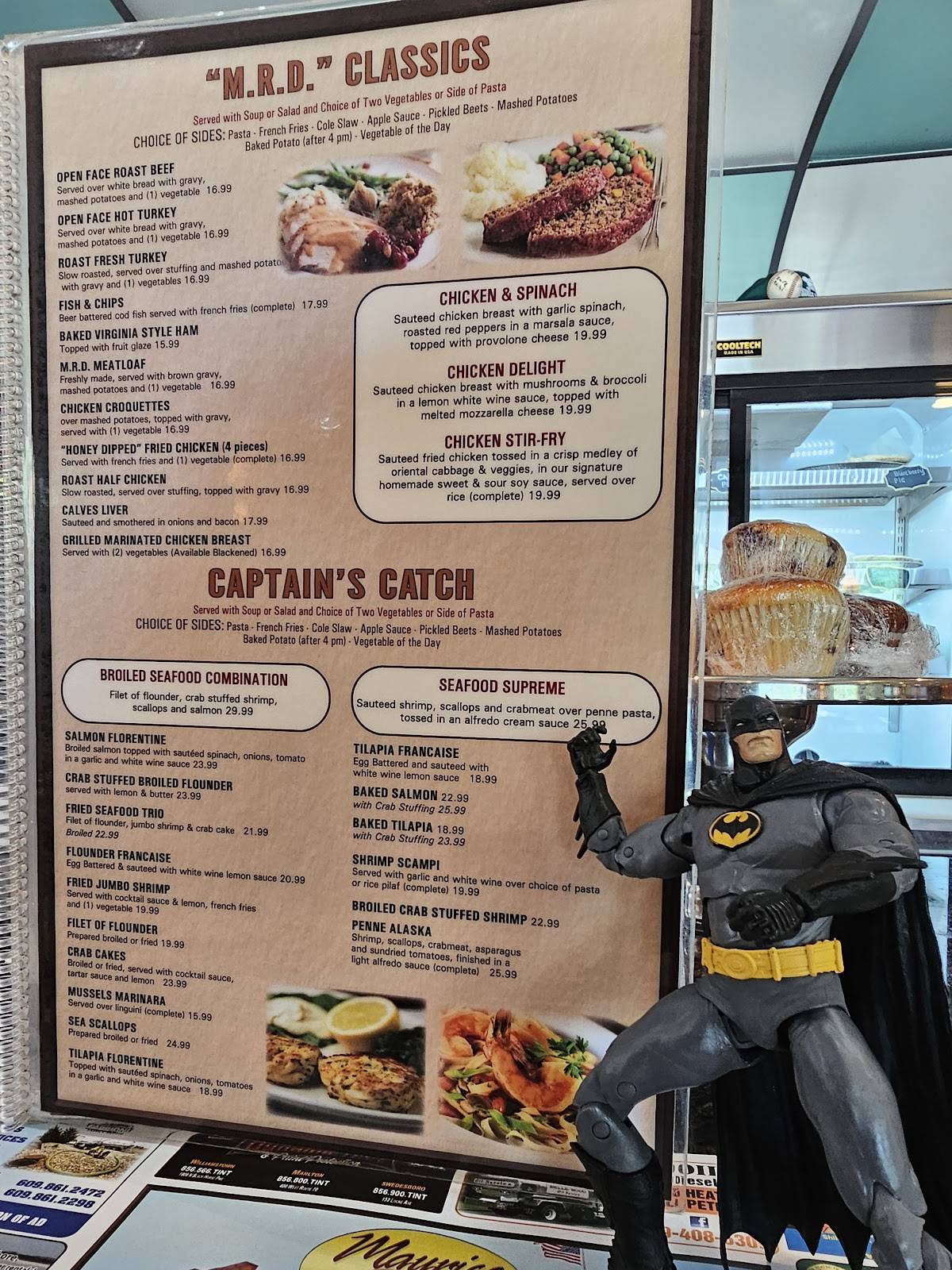 Menu at Maurice River Diner restaurant, Maurice River, NJ-47