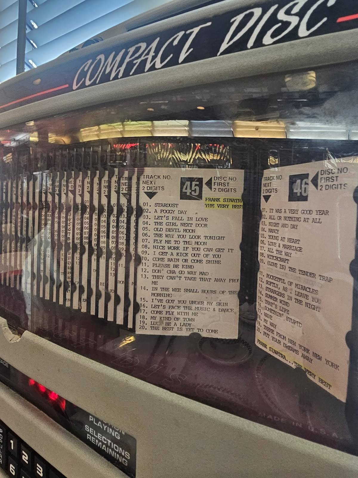 Menu at Menlo Park Diner cafe, Edison, US-1