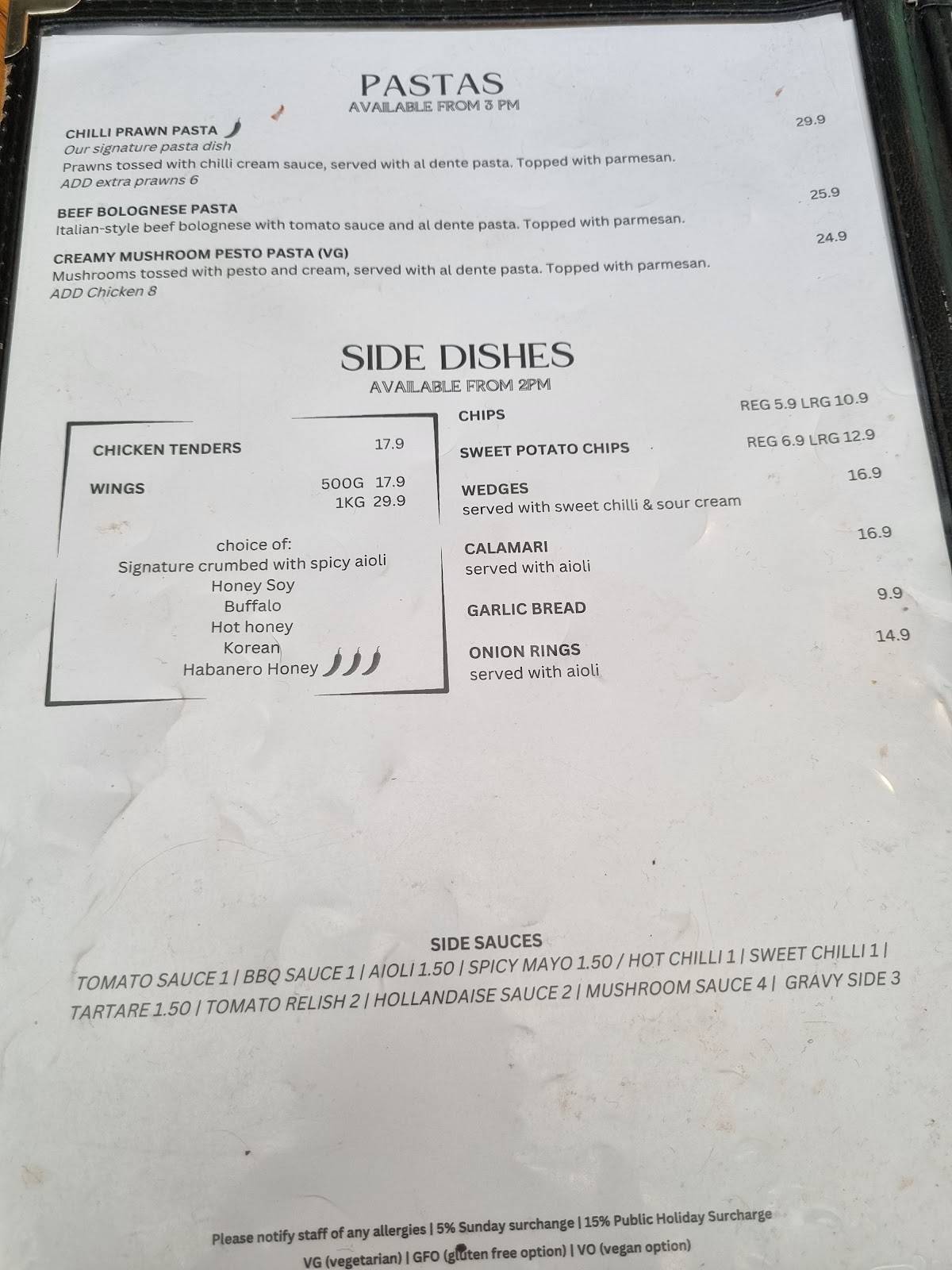 Menu at Mi Casa Café cafe, Underwood