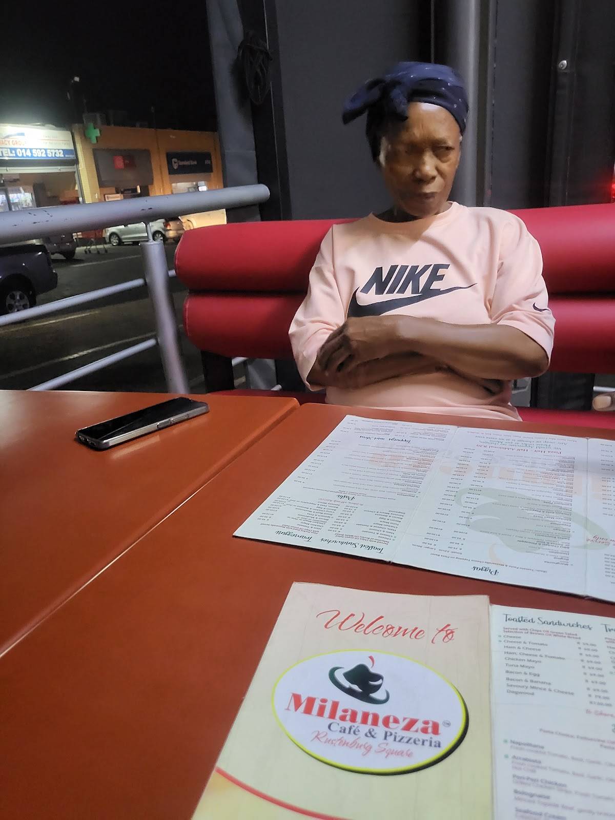 Menu at Milaneza Rustenburg square restaurant, Rustenburg, Von Willigh ...