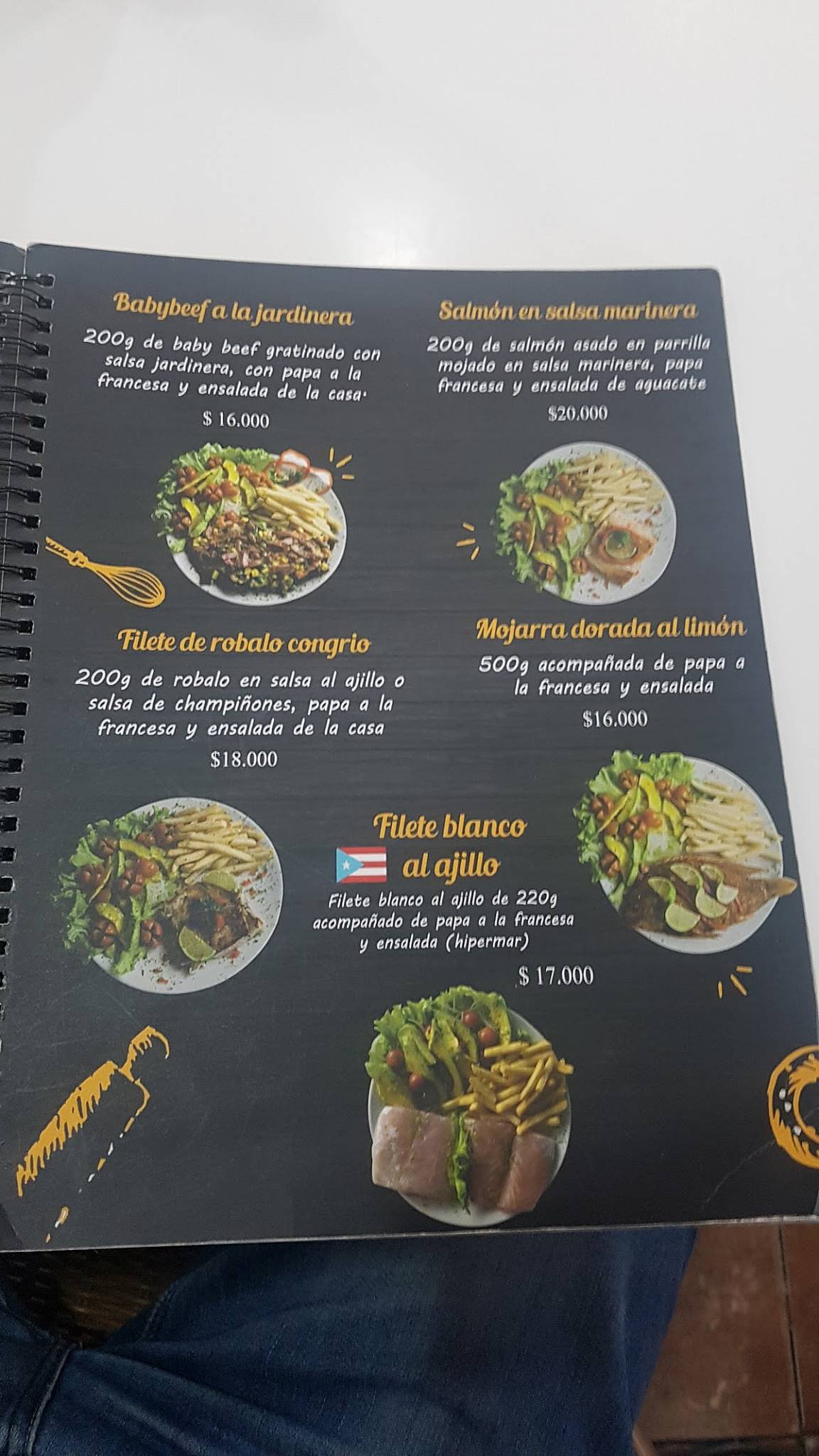 Carta de Moffis Café Menú, Bogotá, Cl 136 #18-45