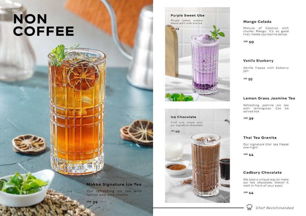 Carta del café Mokka Coffee Cabana - Pluit Village, North Jakarta, Jl ...