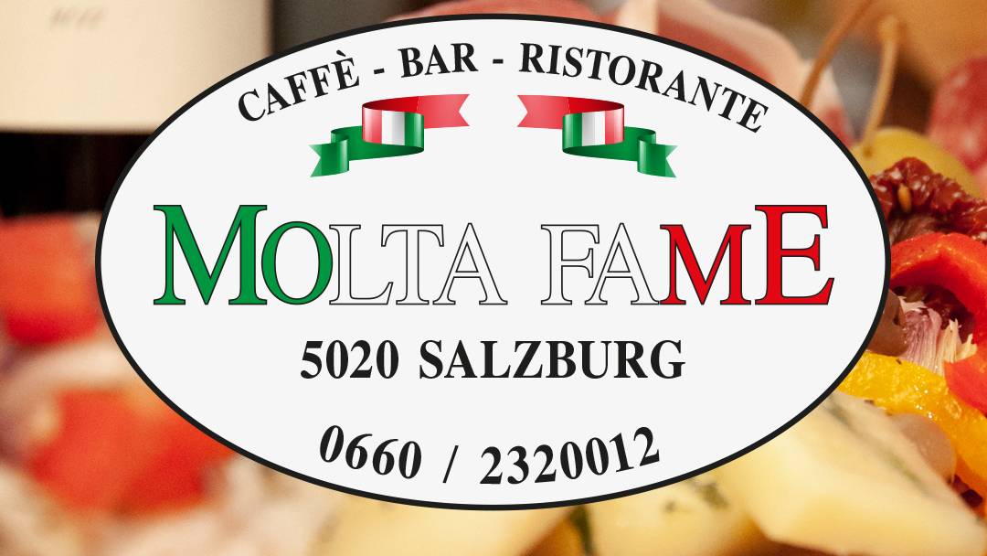 Speisekarte von Molta Fame Salzburg restaurant, Salzburg
