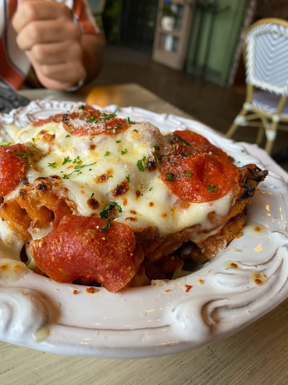 Carta de pizzería Yulia, Monterrey