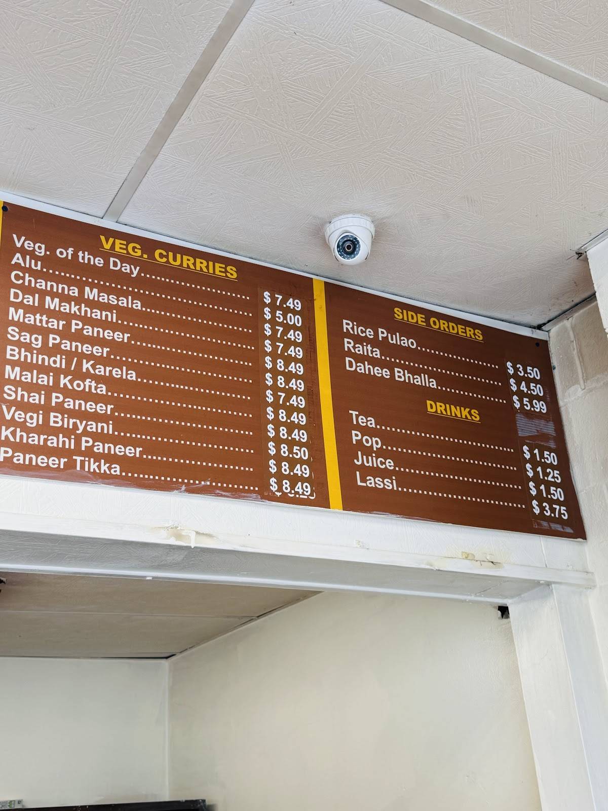 Menu at Moti Palace restaurant, Toronto, 50 Weybright Ct Unit 32