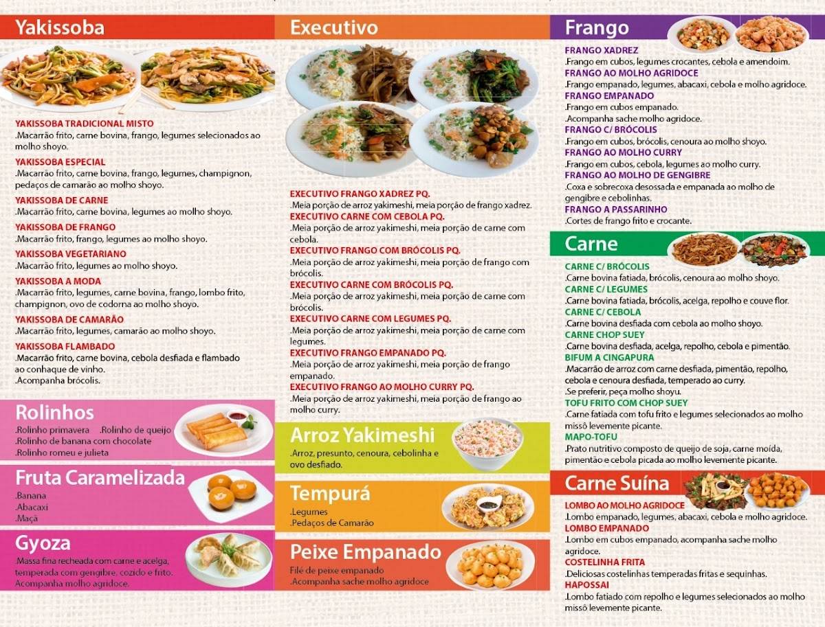Menu em Mr China restaurante, São Paulo