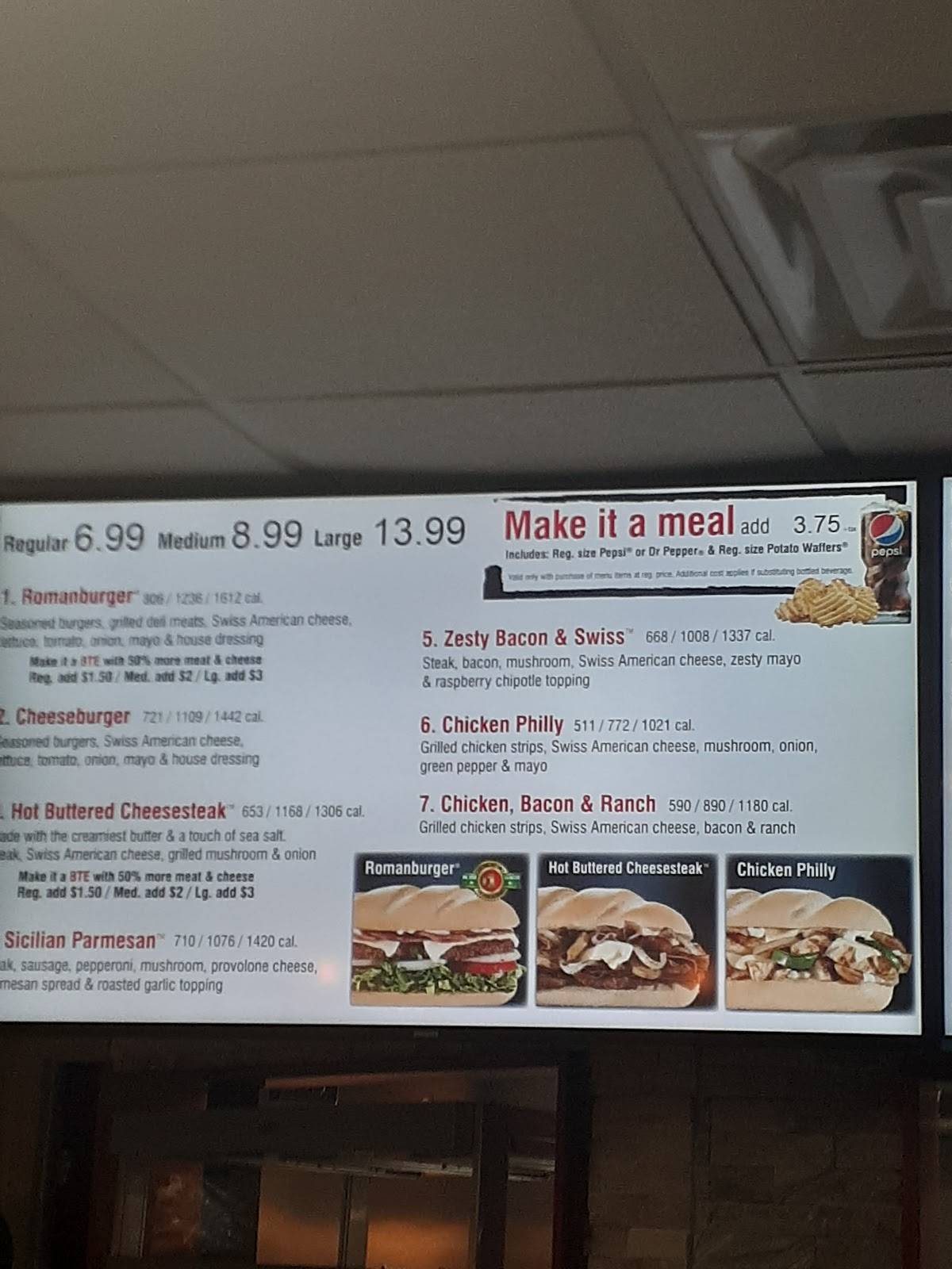 Menu at Mr. Hero desserts, Ashtabula, W Prospect Rd