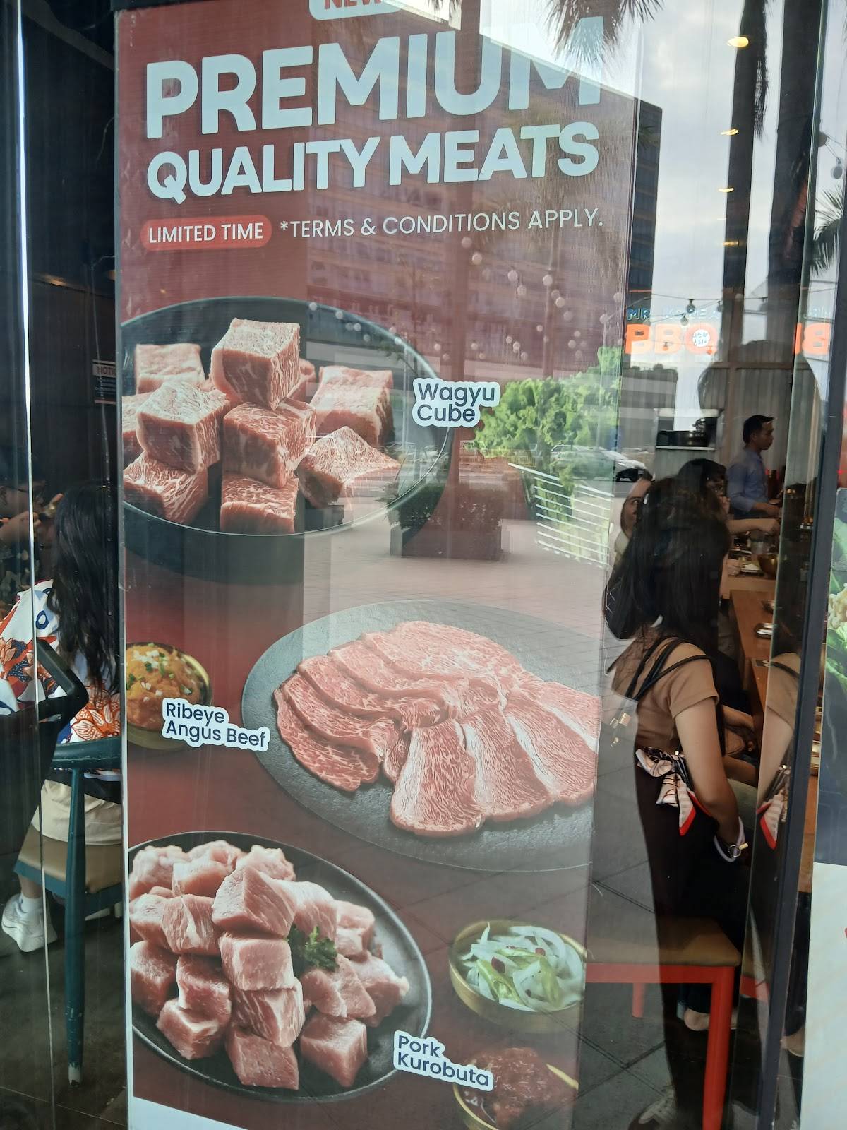Menu at Mr. Korea Unlimited BBQ, Pasay