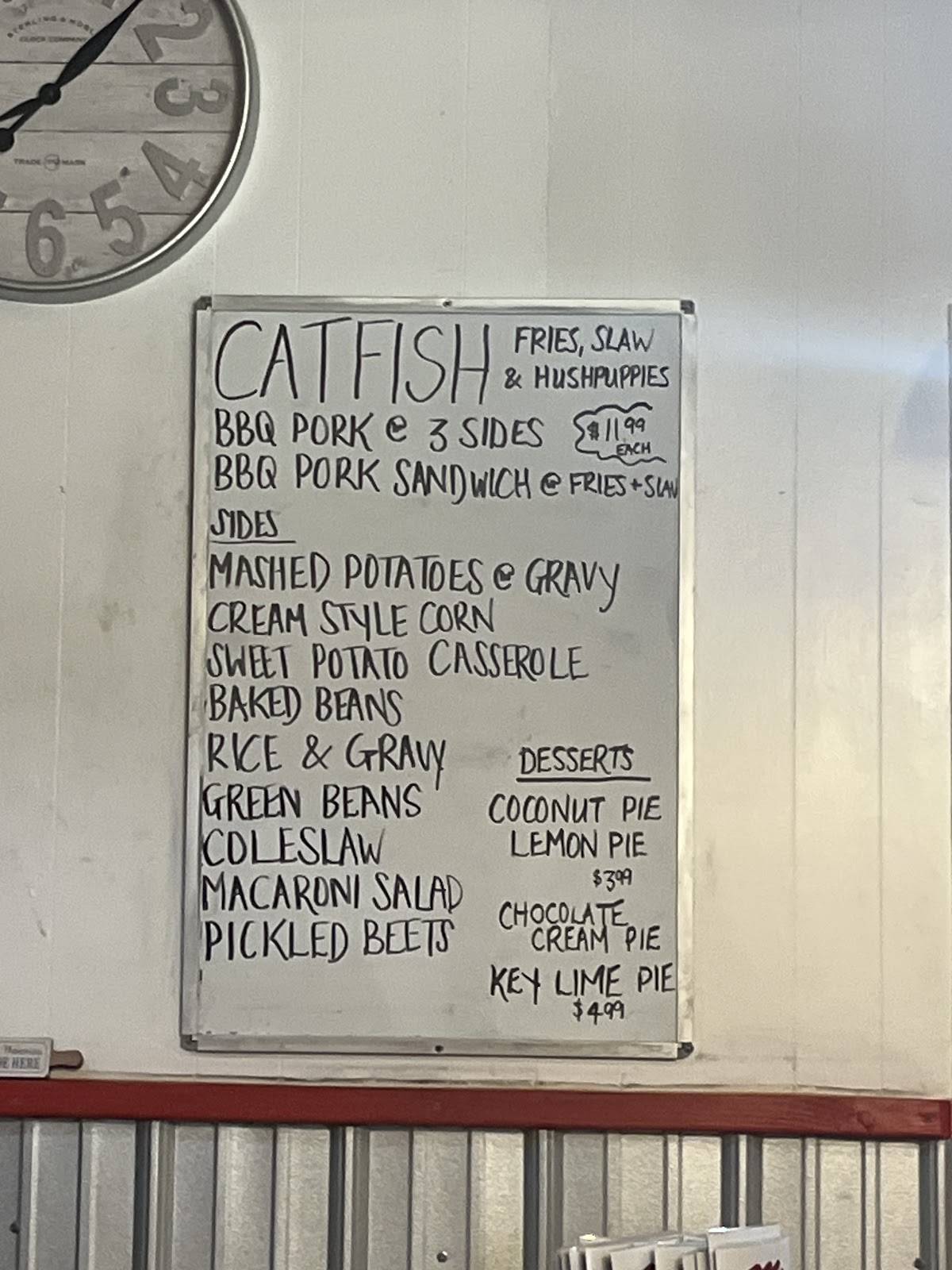 Menu at Ms Lois' Restaurant, Franklin