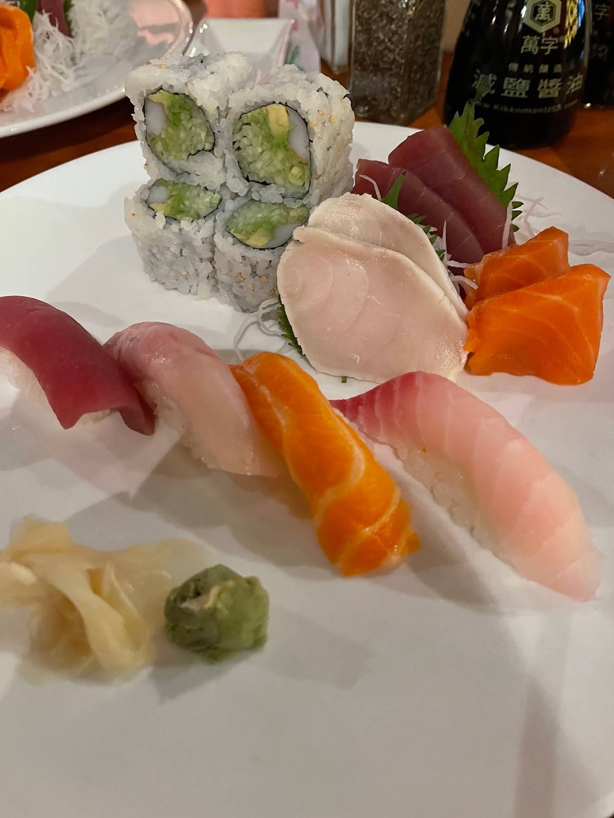 Menu at Mt Fuji restaurant, Tupelo