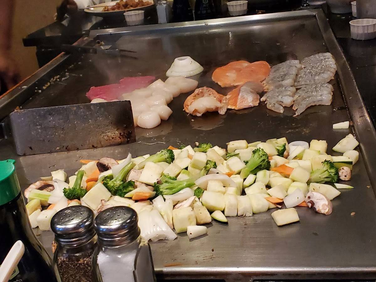 Menu at Mt Fuji restaurant, Tupelo