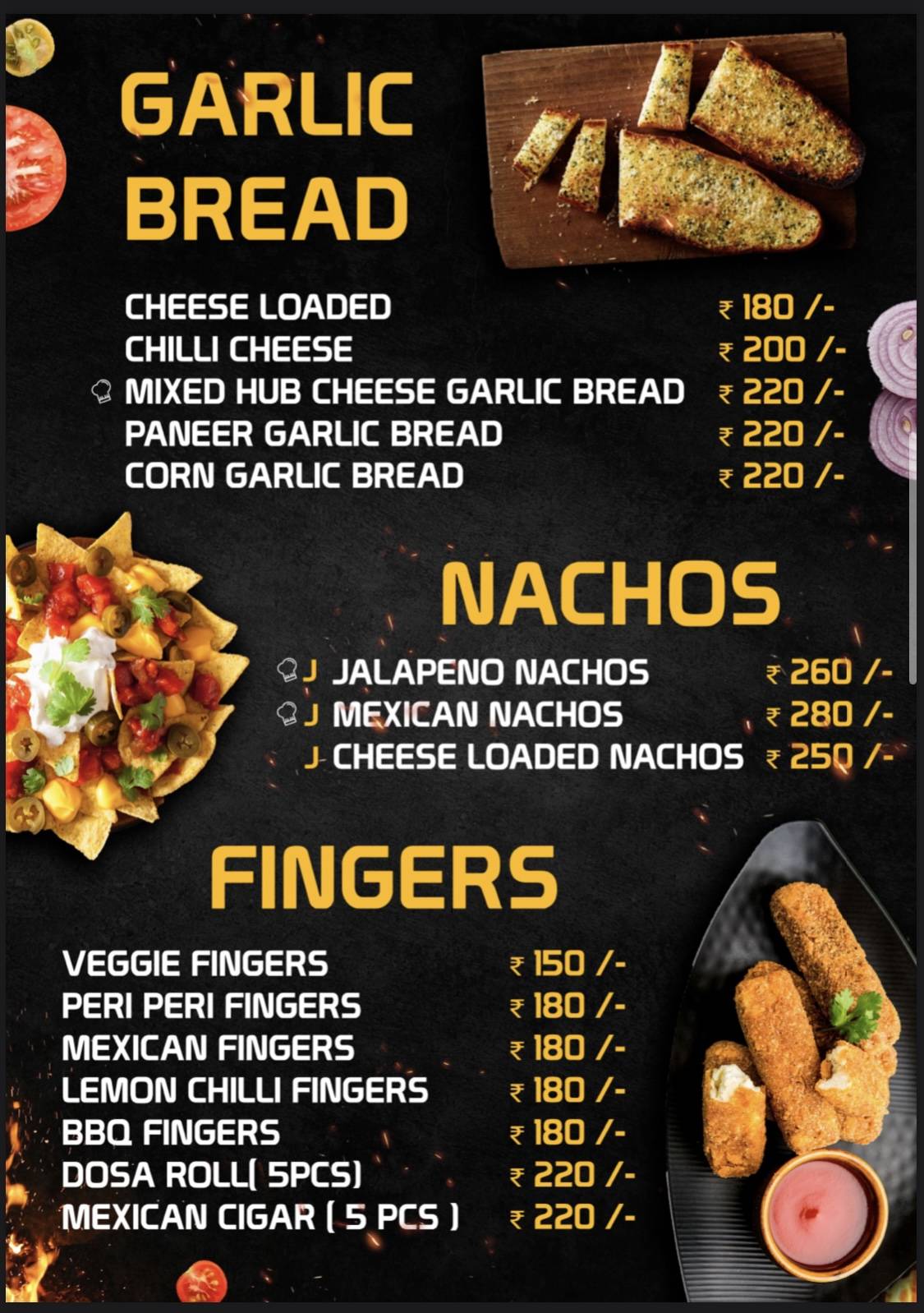 Menu at Pokket Cafe Chowpatty, Mumbai