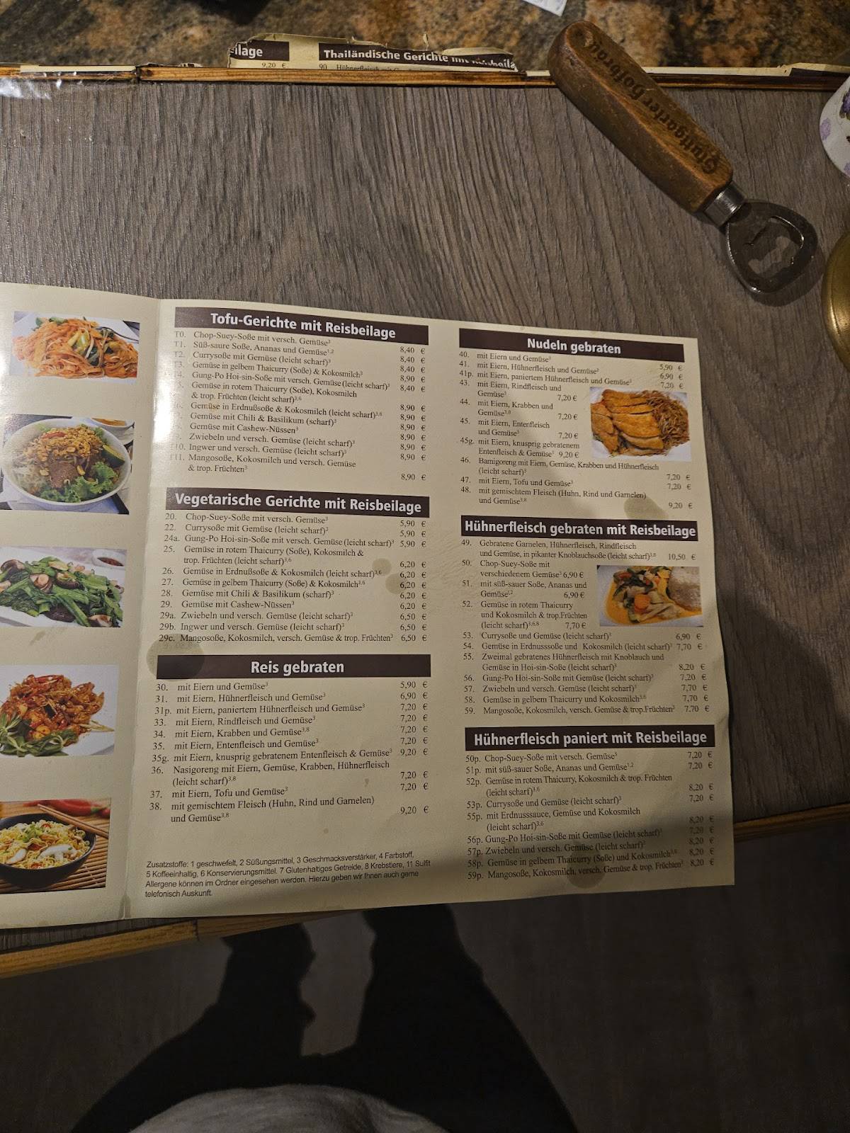 Speisekarte von My Bambus restaurant, Kirchheim unter Teck