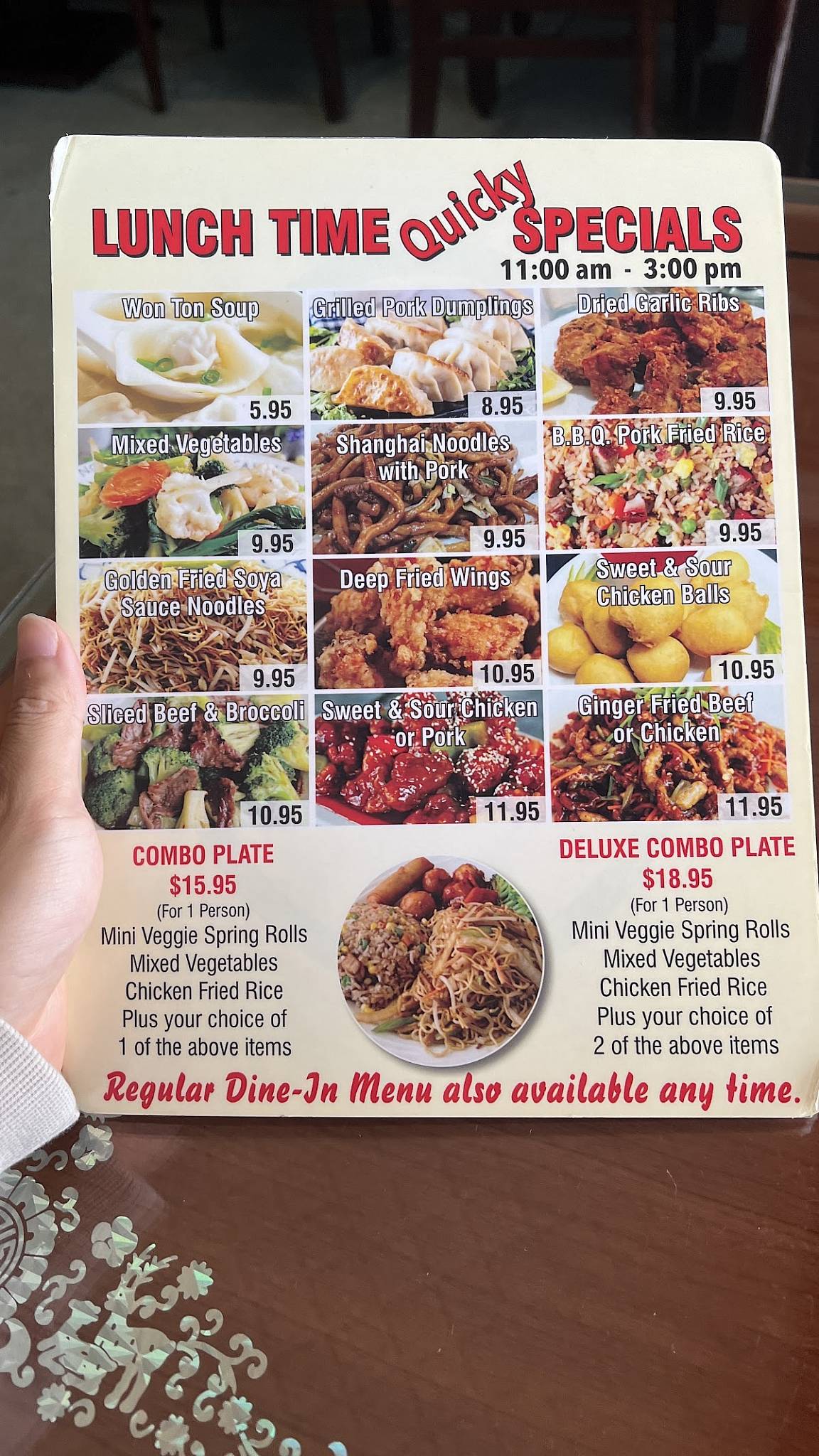 Menu at New Dynasty Restaurant, Calgary, 150 Crowfoot Crescent NW