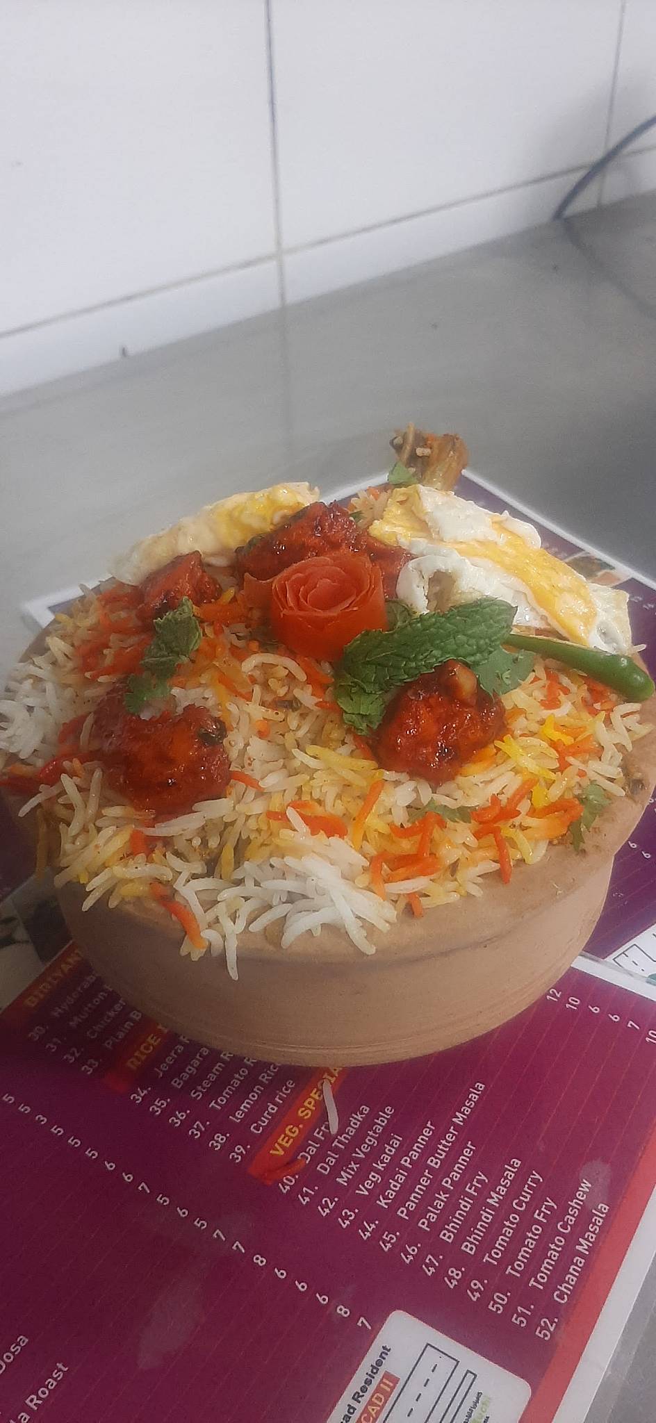 Menu at New Telugu Ruchi Restaurant, Abu Dhabi