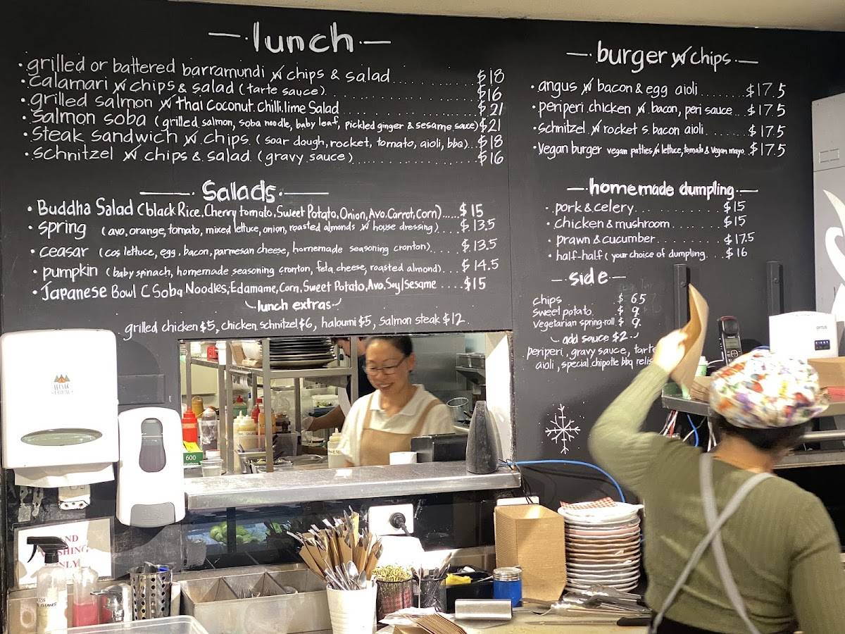 Menu at Nexus Cafe & Function Centre, Baulkham Hills