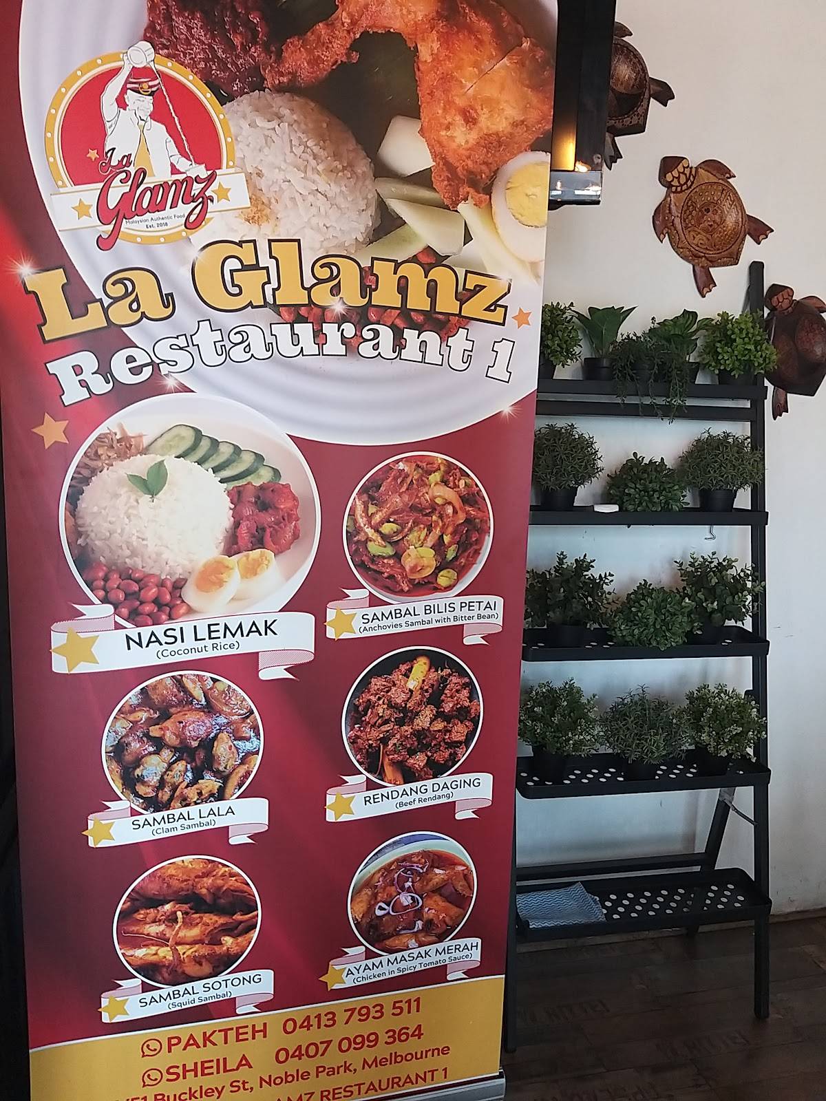 Menu at La Glamz Restaurant 1, Noble Park